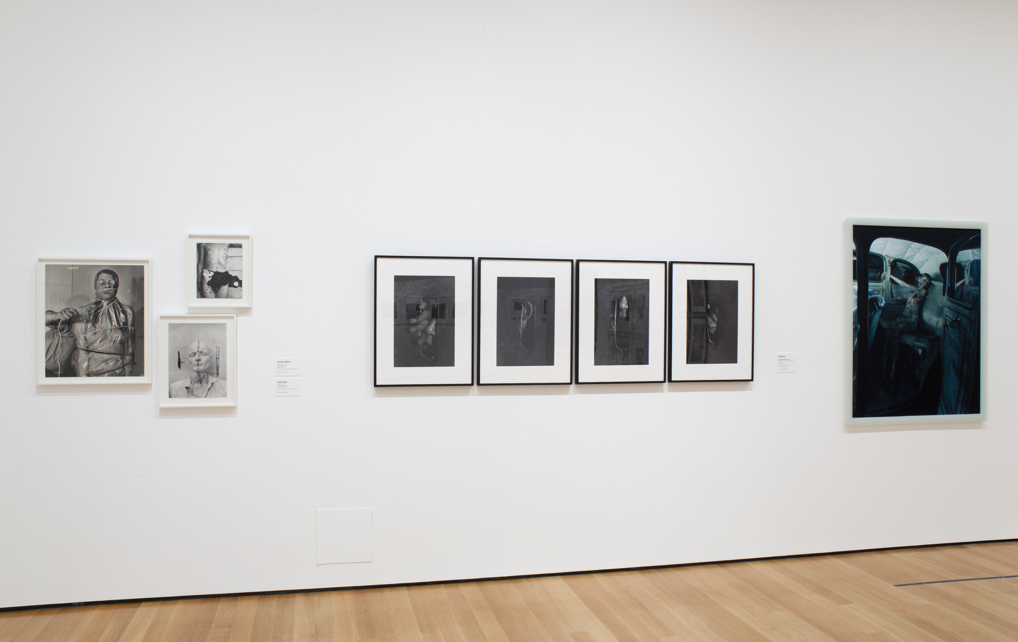 Installation view of the exhibition "Staging Action: Performance in ...