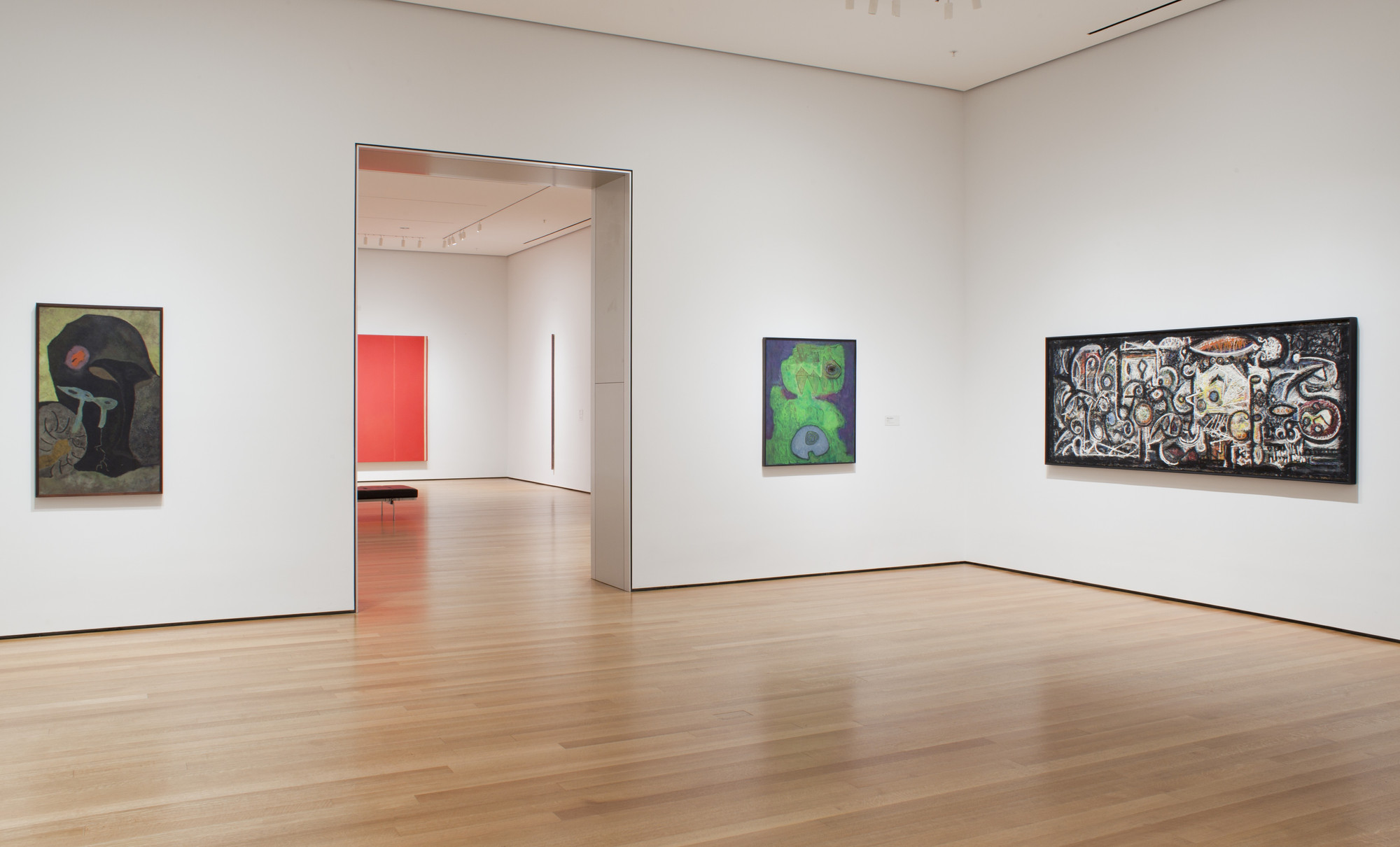 Installation view of the exhibition "Abstract Expressionist New York ...