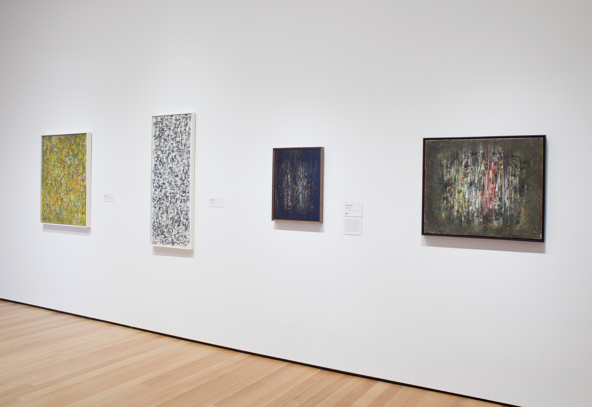 Installation view of the exhibition "Abstract Expressionist New York ...