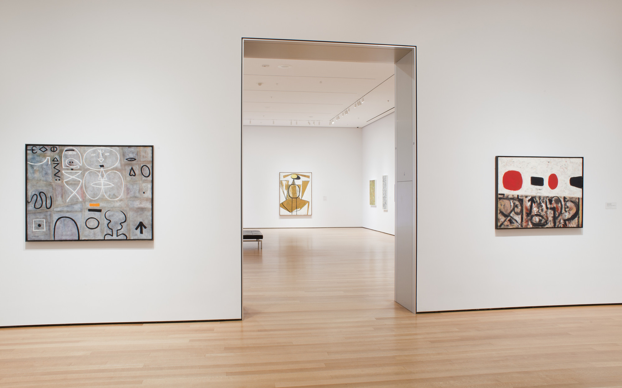 Installation view of the exhibition "Abstract Expressionist New York ...