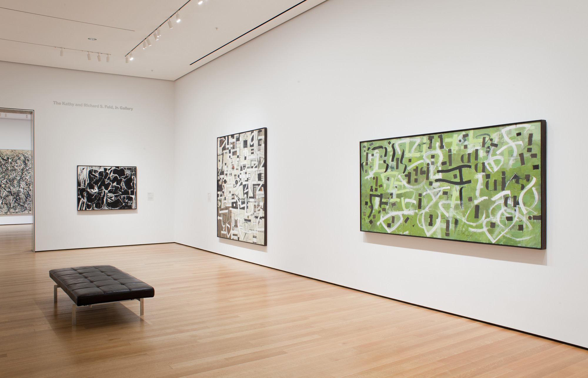 Installation view of the exhibition "Abstract Expressionist New York ...