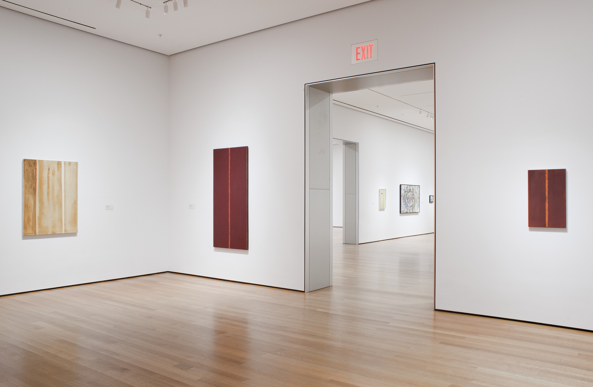 Installation view of the exhibition "Abstract Expressionist New York ...