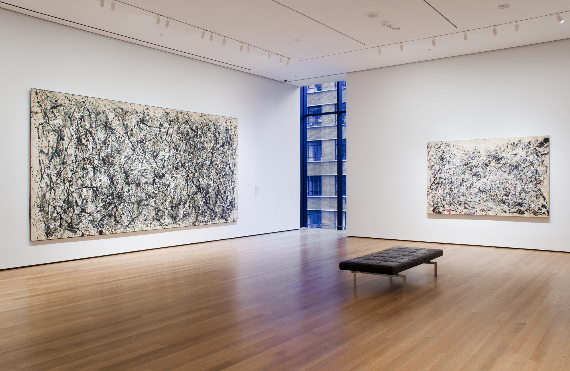 Installation view of the exhibition "Abstract Expressionist New York ...