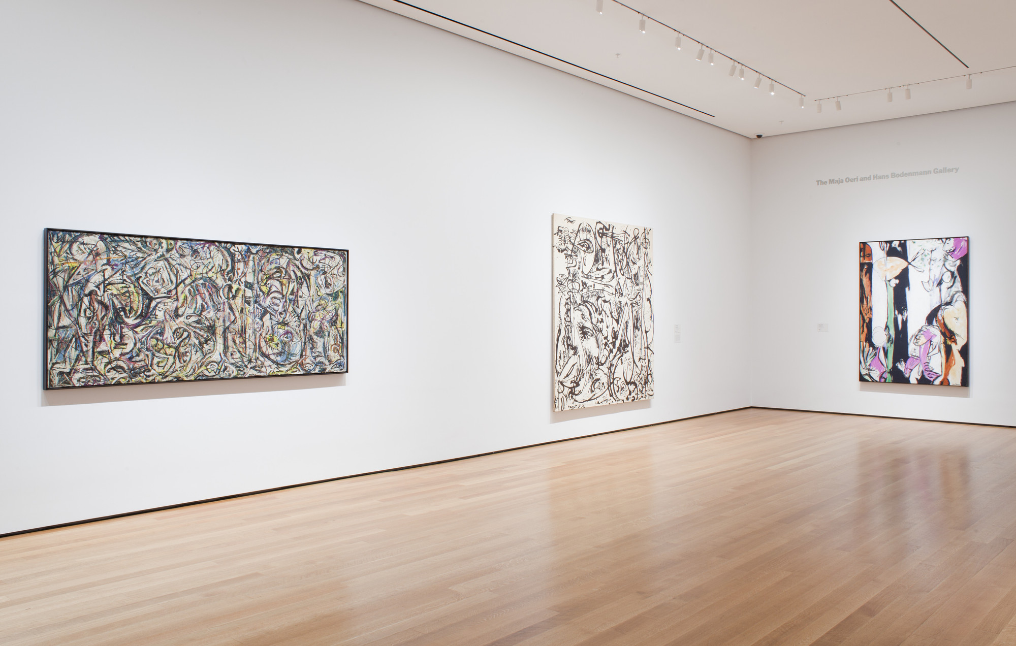 Installation view of the exhibition "Abstract Expressionist New York ...