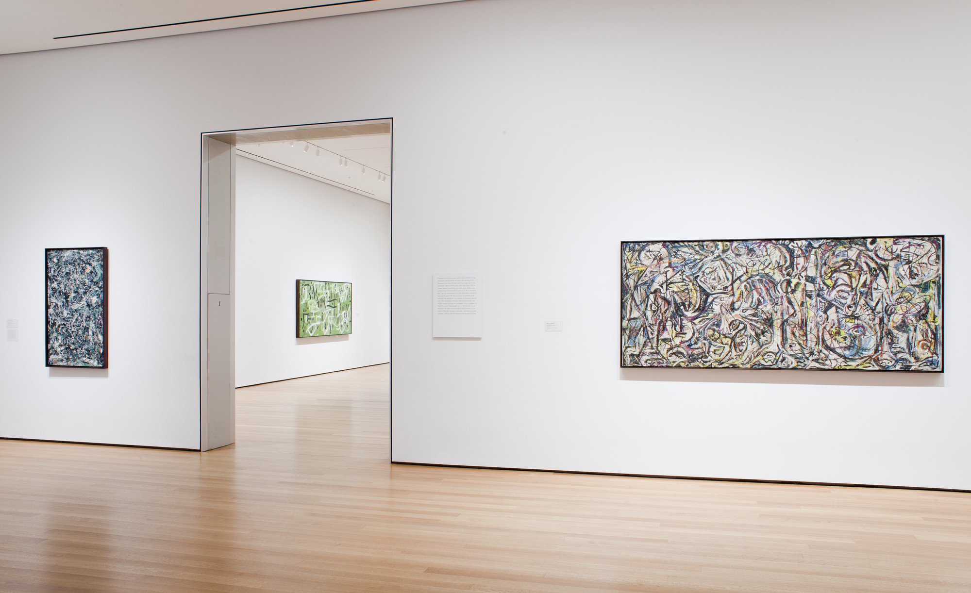 Installation view of the exhibition "Abstract Expressionist New York ...