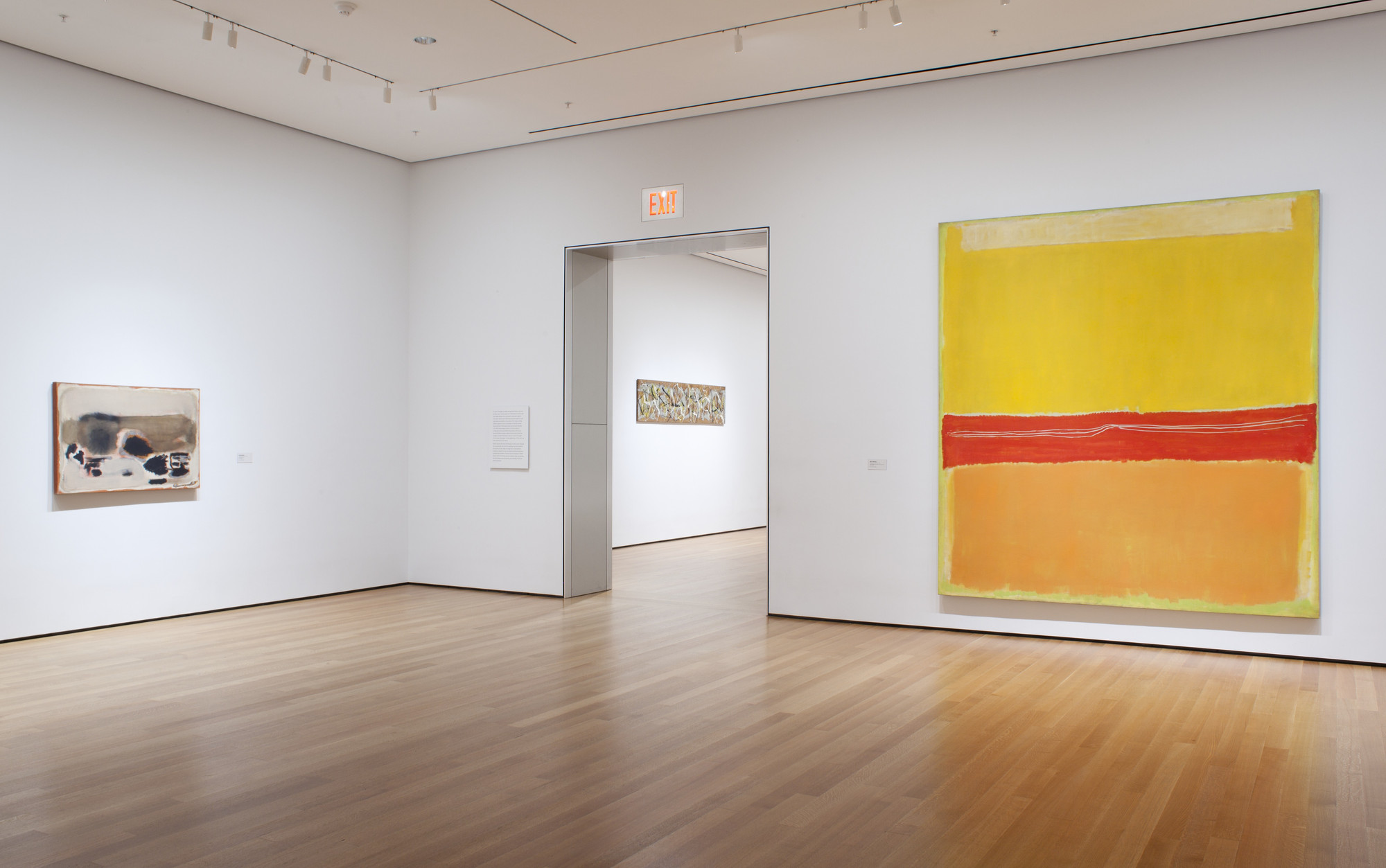 Installation view of the exhibition "Abstract Expressionist New York ...