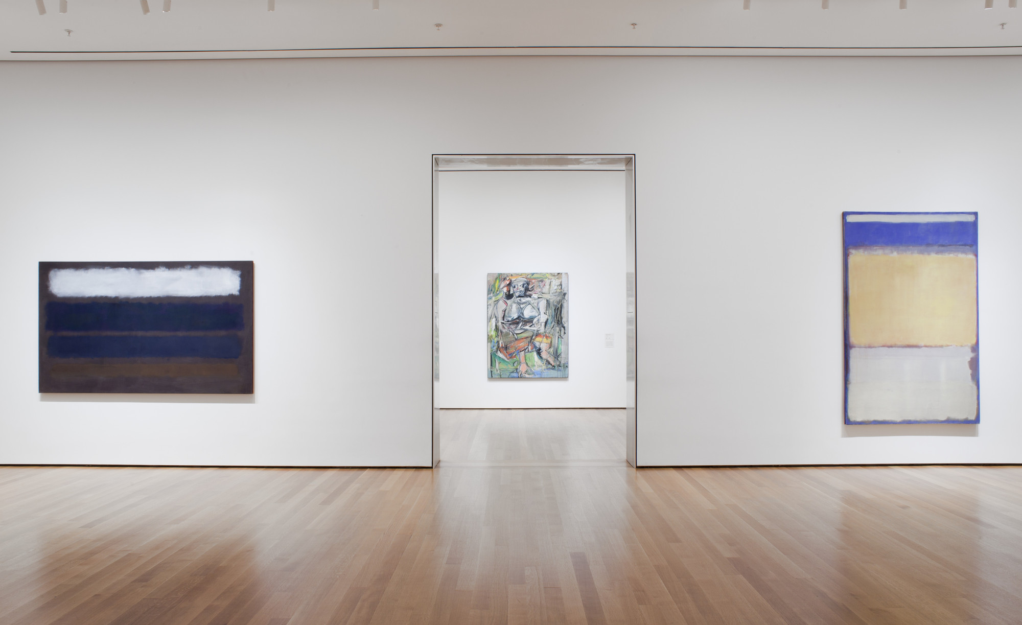 Installation view of the exhibition "Abstract Expressionist New York ...