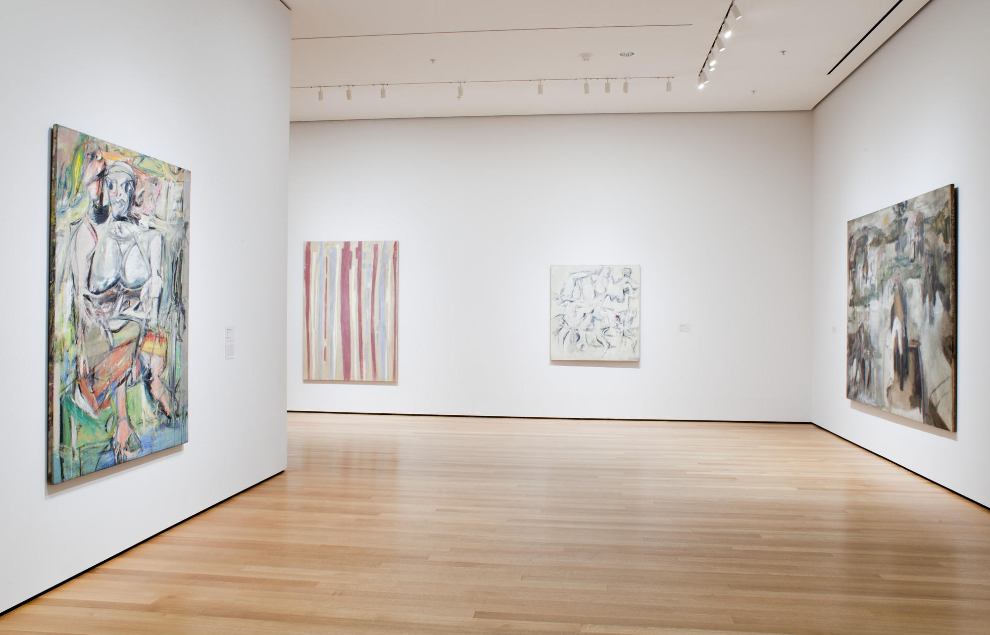 Installation view of the exhibition "Abstract Expressionist New York ...