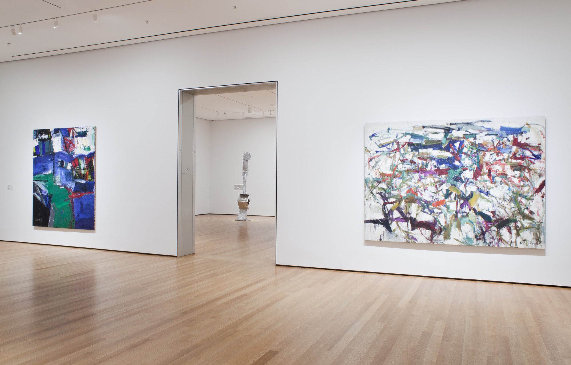 Installation view of the exhibition "Abstract Expressionist New York ...