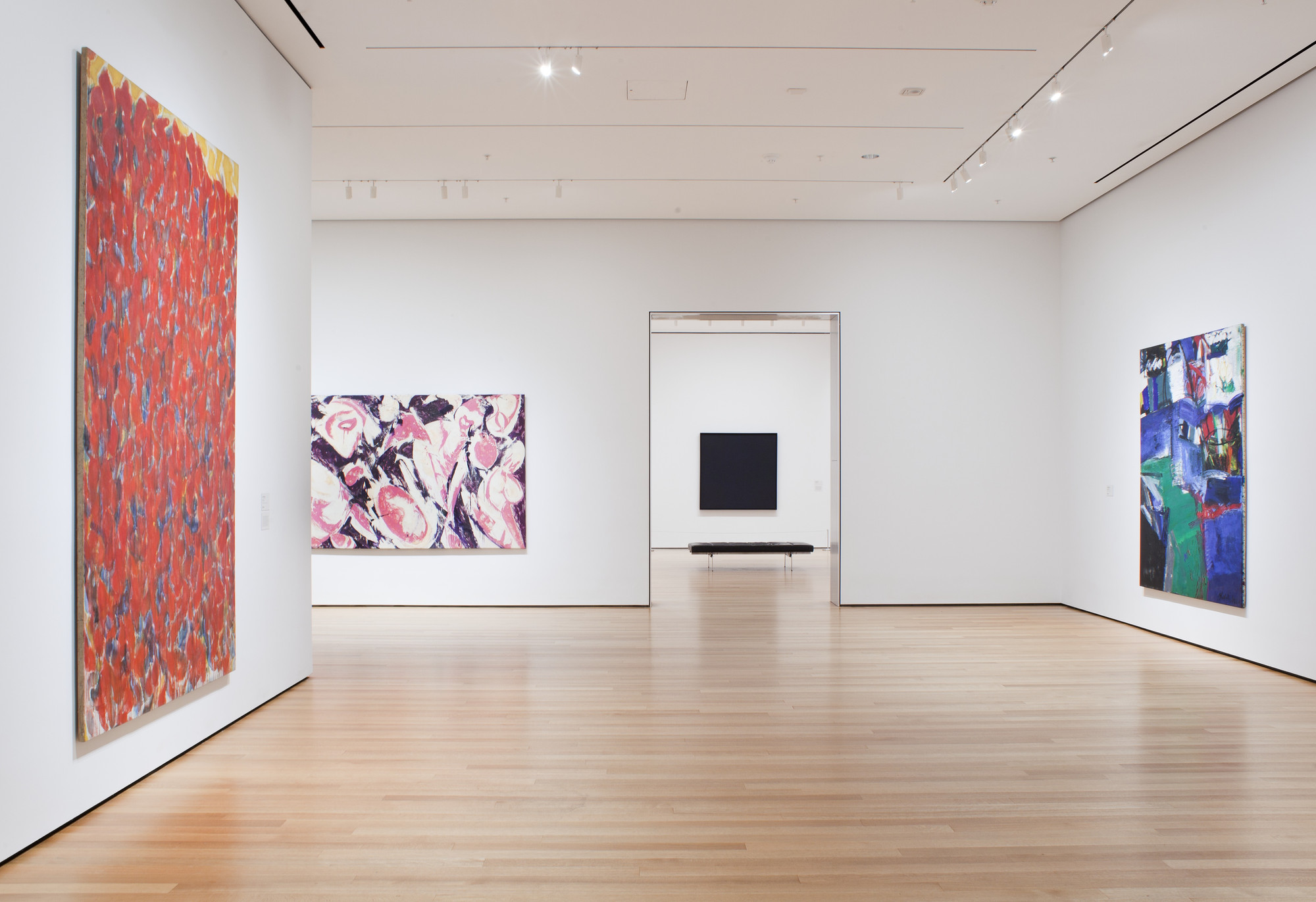 Installation view of the exhibition "Abstract Expressionist New York ...