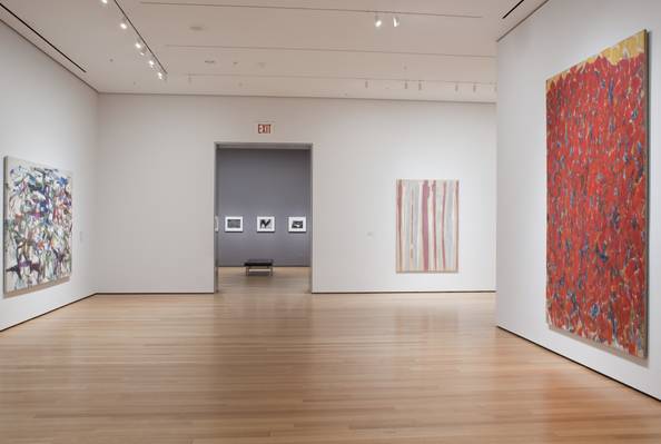 Sam Francis. Big Red. Paris 1953 | MoMA