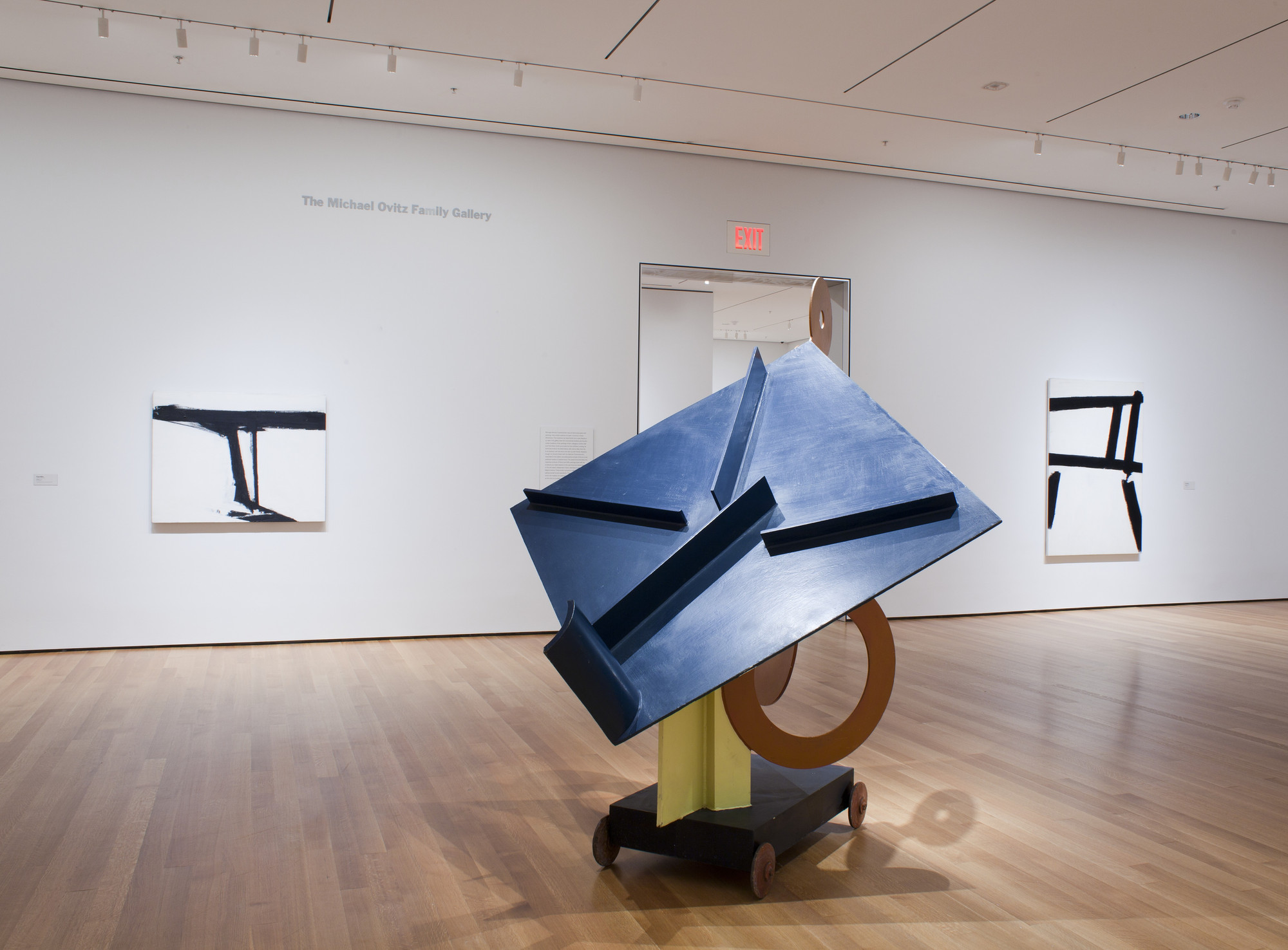 Installation view of the exhibition "Abstract Expressionist New York ...