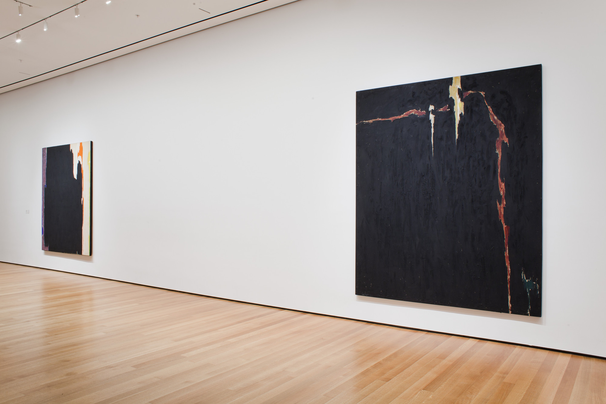 Installation view of the exhibition "Abstract Expressionist New York ...