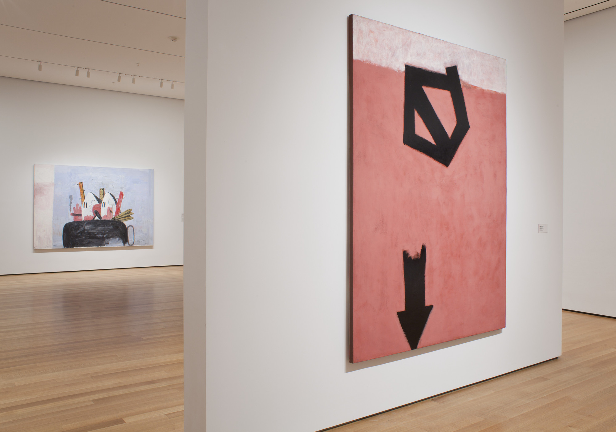 Installation view of the exhibition "Abstract Expressionist New York ...