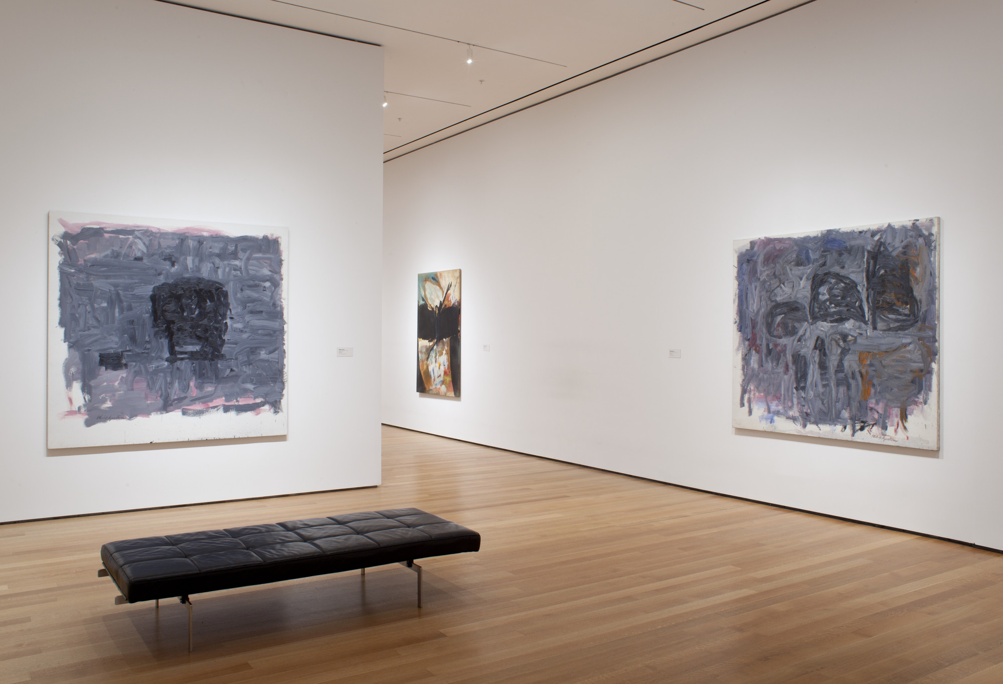 Installation view of the exhibition "Abstract Expressionist New York ...