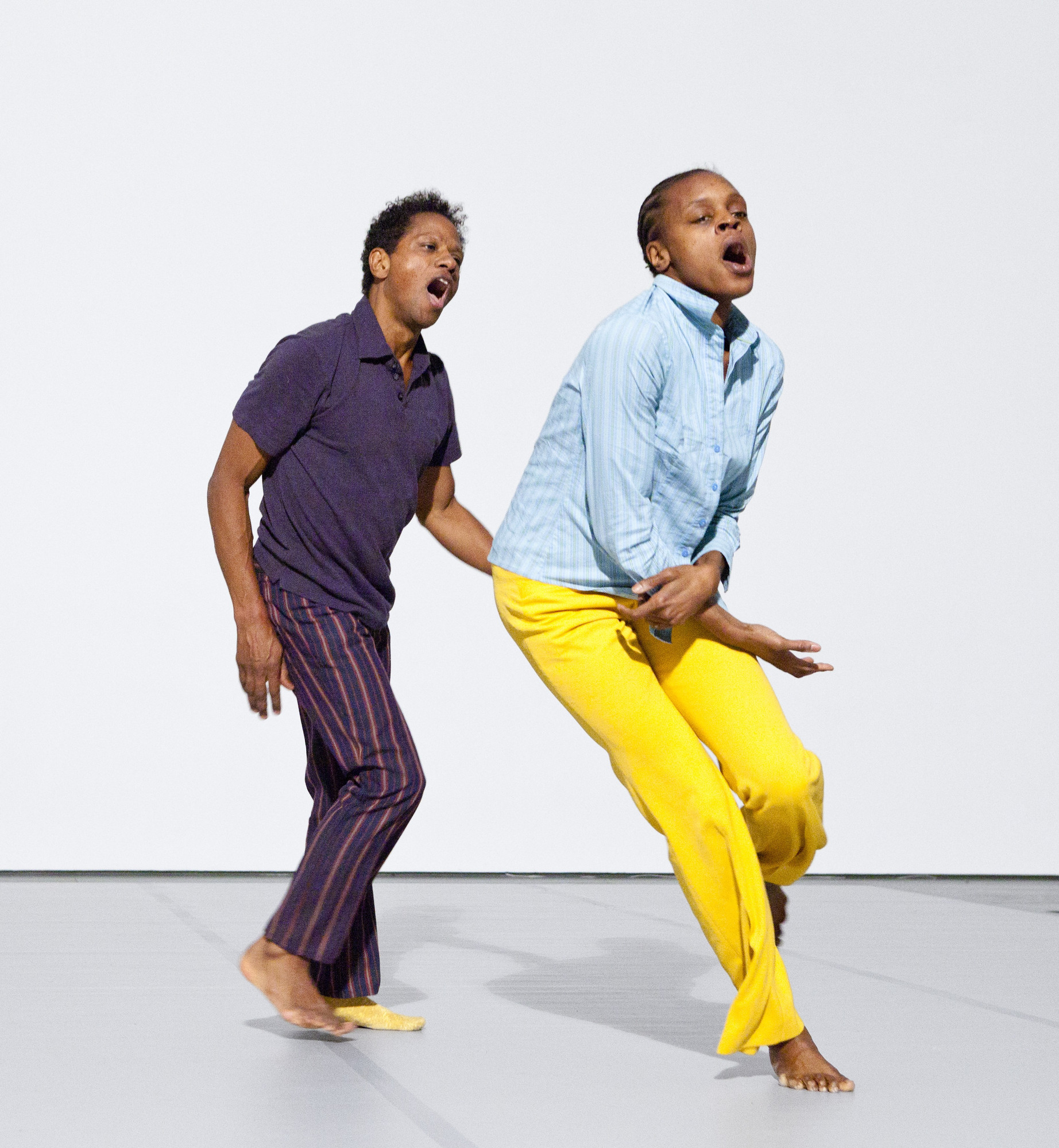 View of the performance, "Performance 14: On Line/Ralph Lemon," in ...