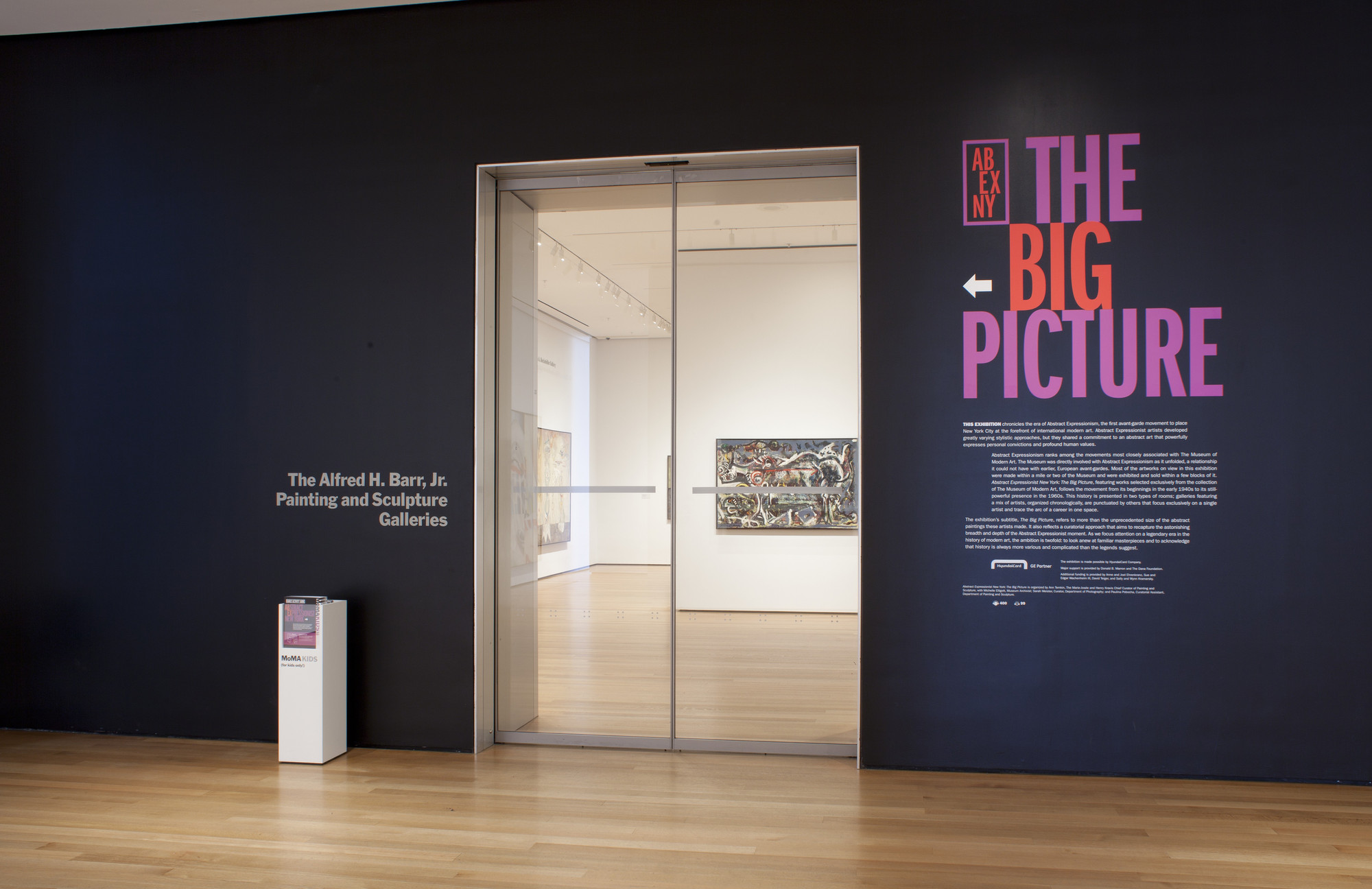 Installation view of the exhibition "Abstract Expressionist New York ...