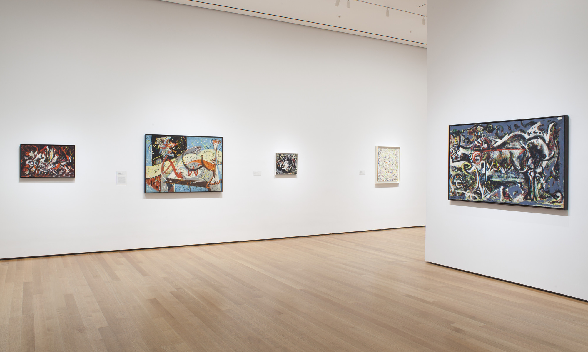 Installation view of the exhibition "Abstract Expressionist New York ...