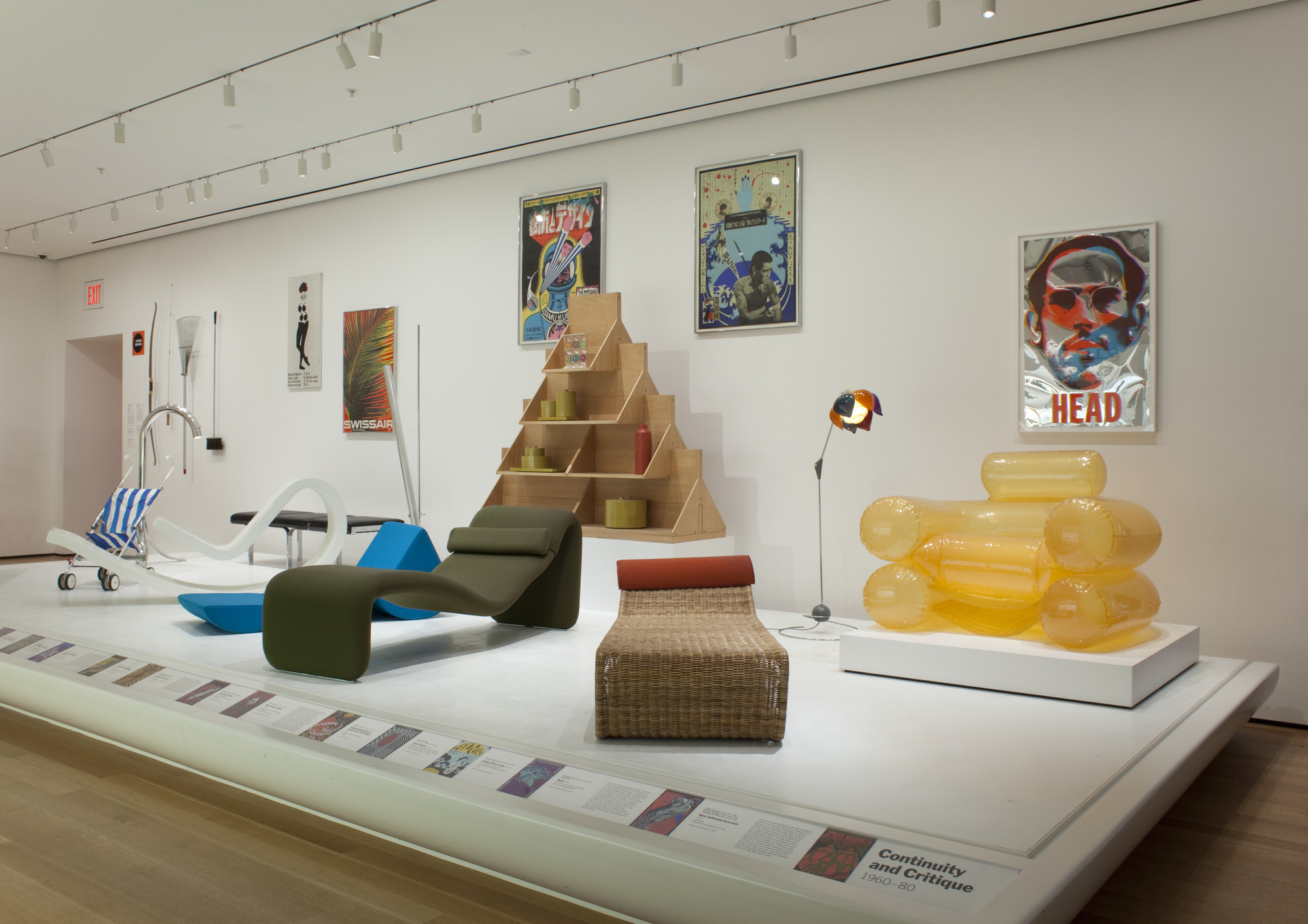 Installation view of the exhibition "Shaping Modernity: Design 1880 ...