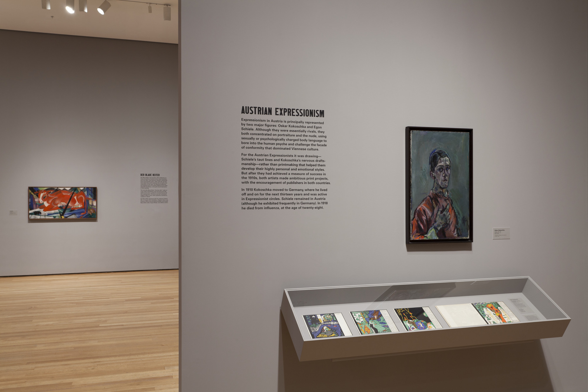 Installation view of the exhibition "German Expressionism: The Graphic ...