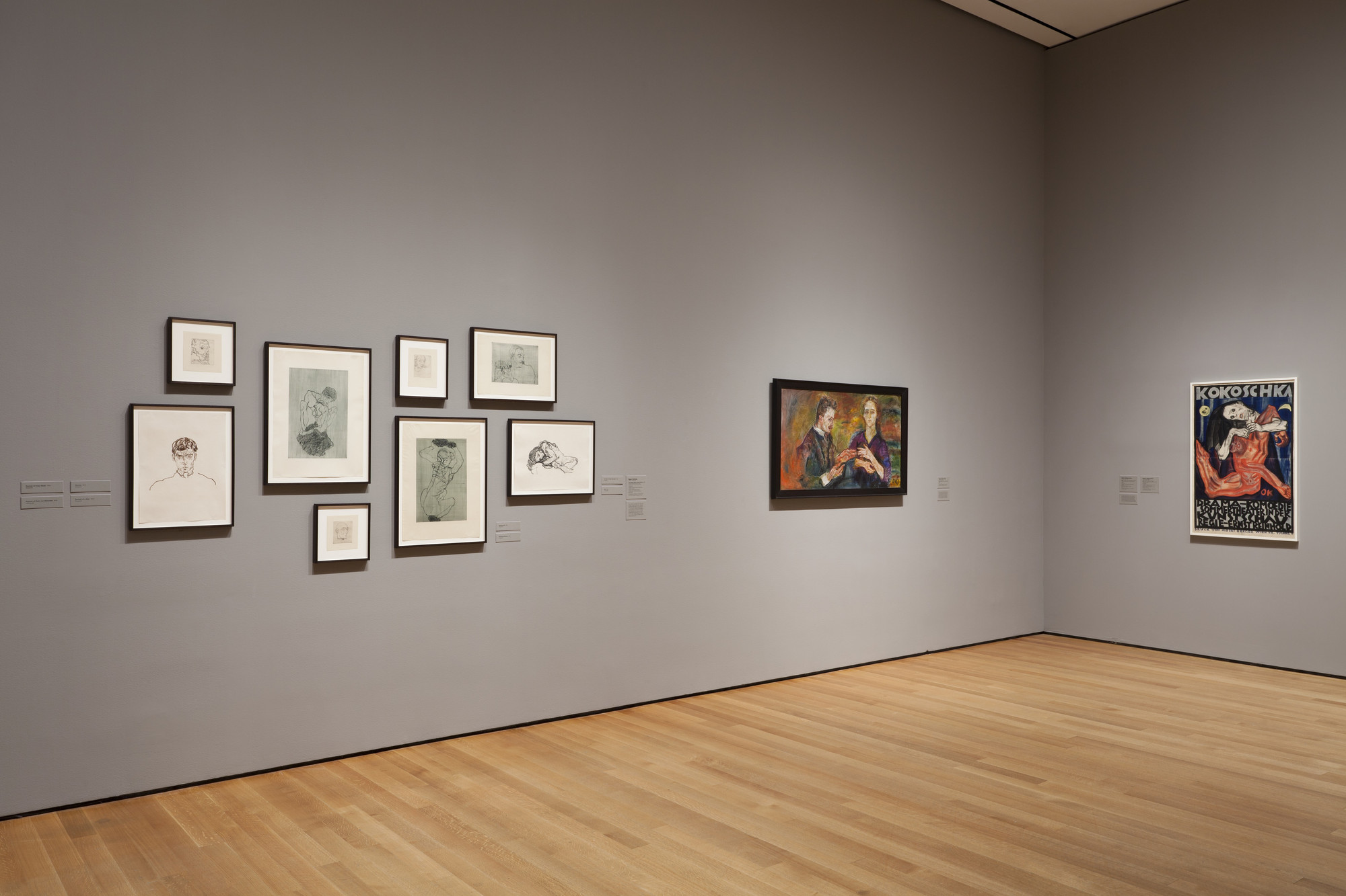 Installation view of the exhibition "German Expressionism: The Graphic ...