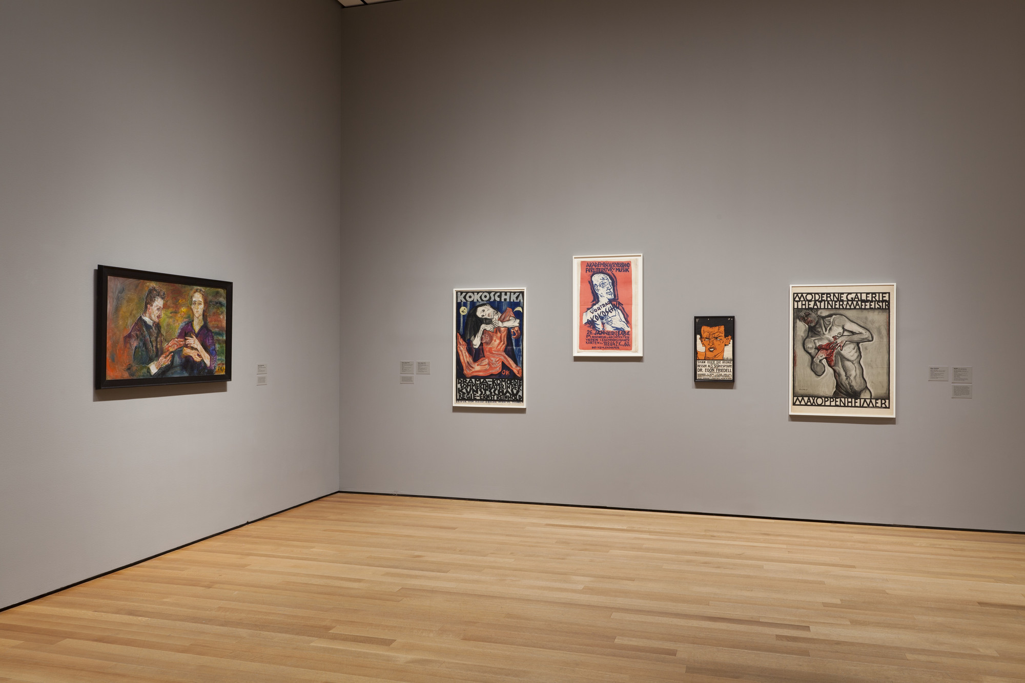 Installation view of the exhibition "German Expressionism: The Graphic ...