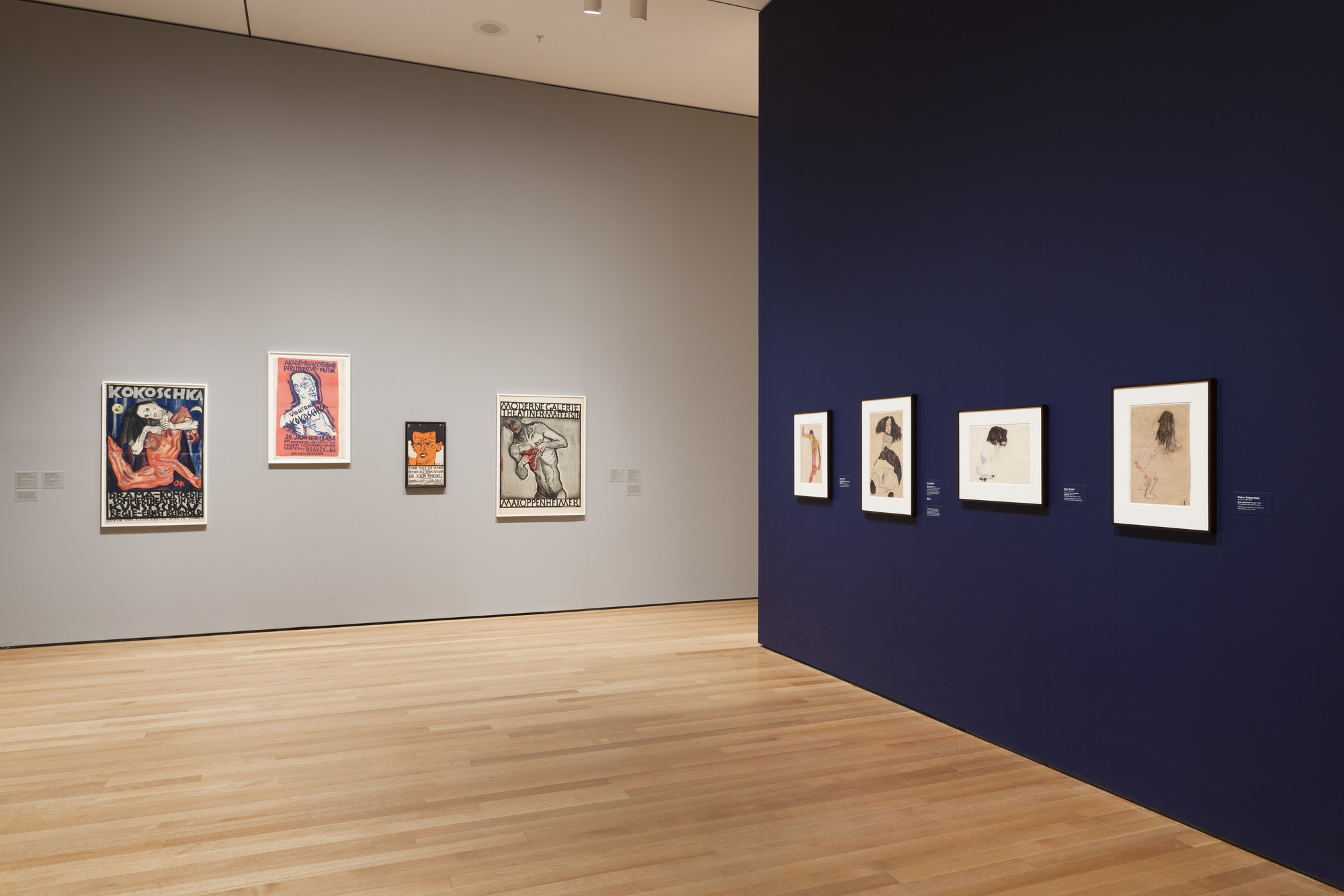 Installation view of the exhibition "German Expressionism: The Graphic ...