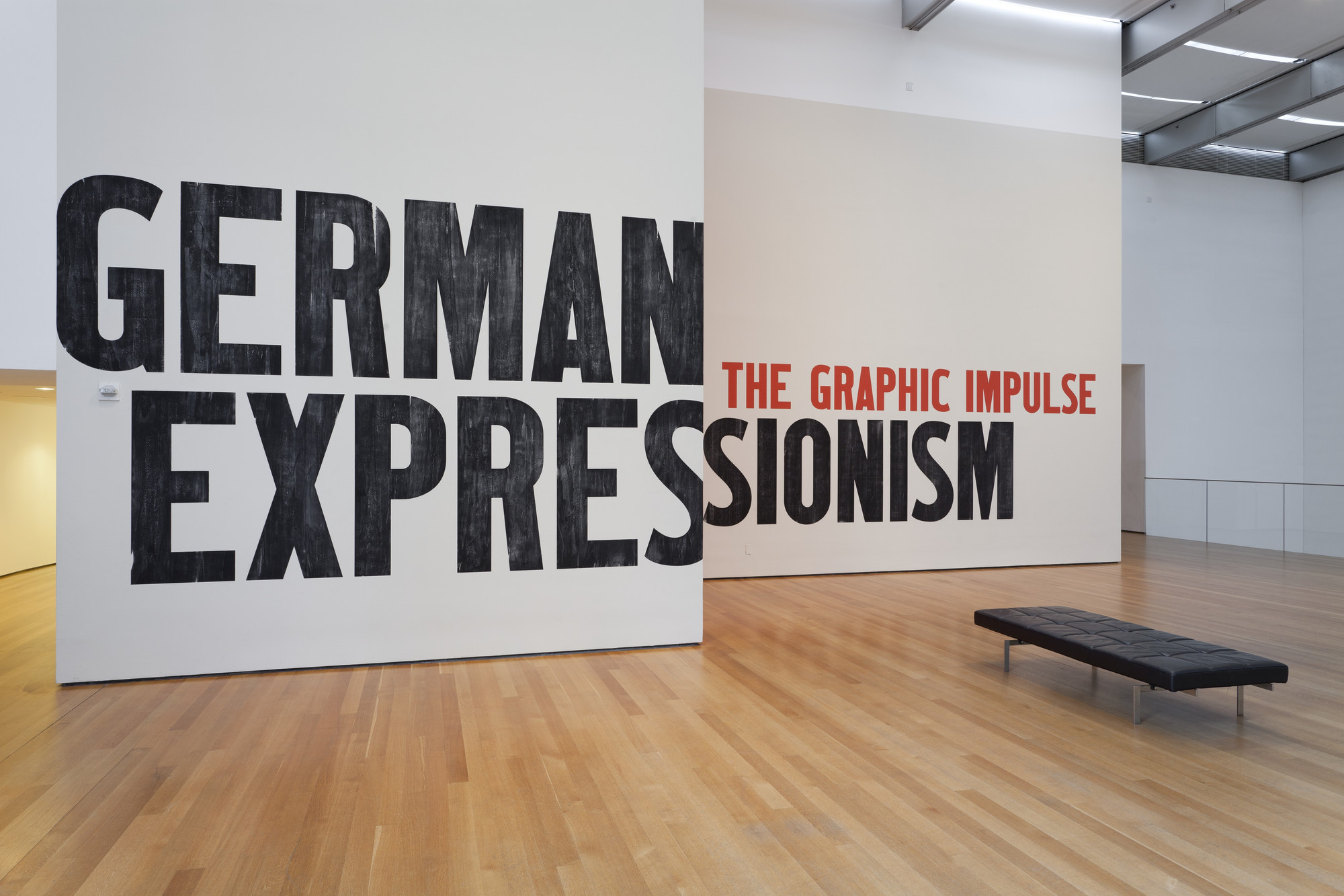 Installation view of the exhibition "German Expressionism: The Graphic ...