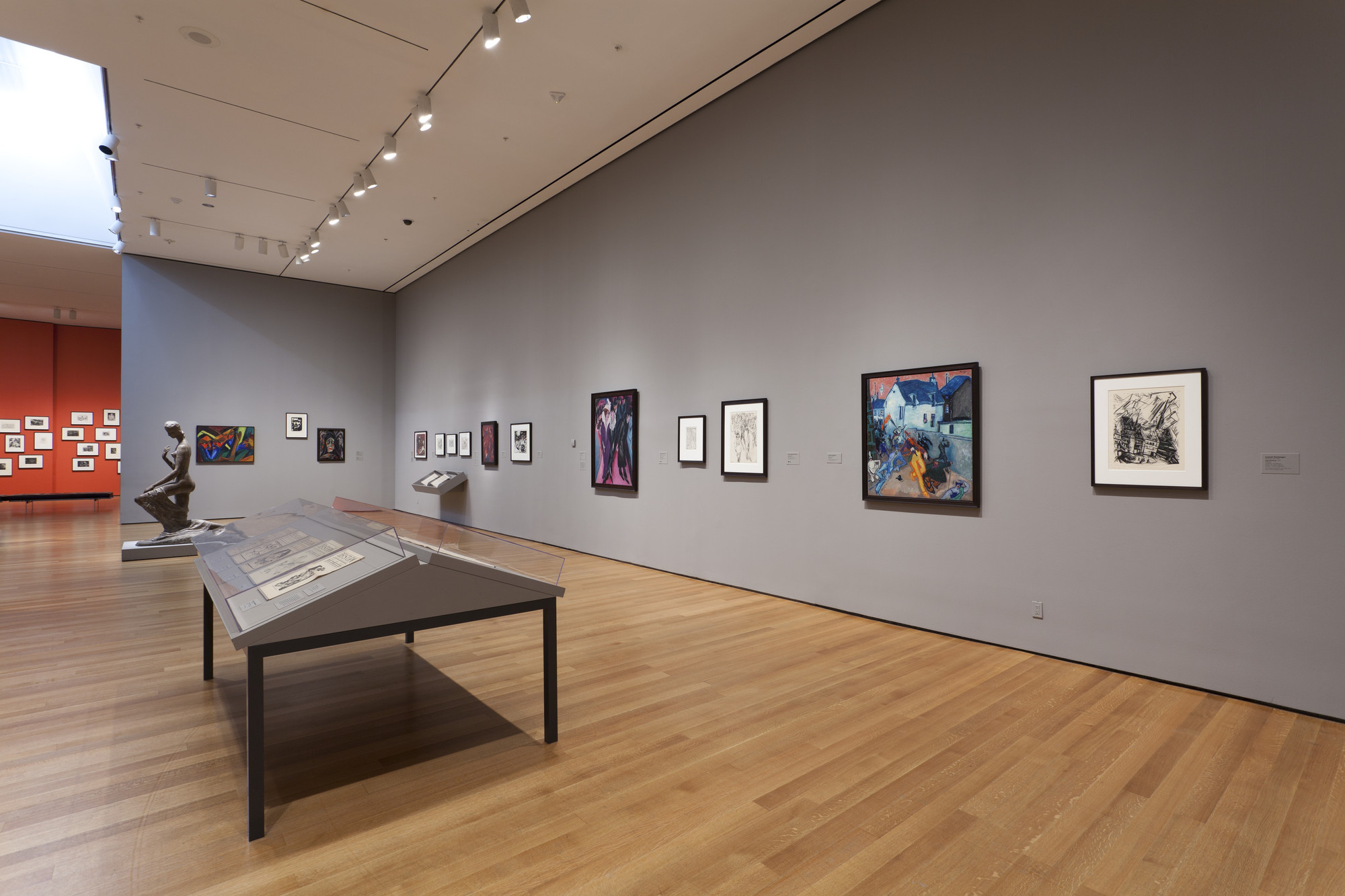 Installation view of the exhibition "German Expressionism: The Graphic ...