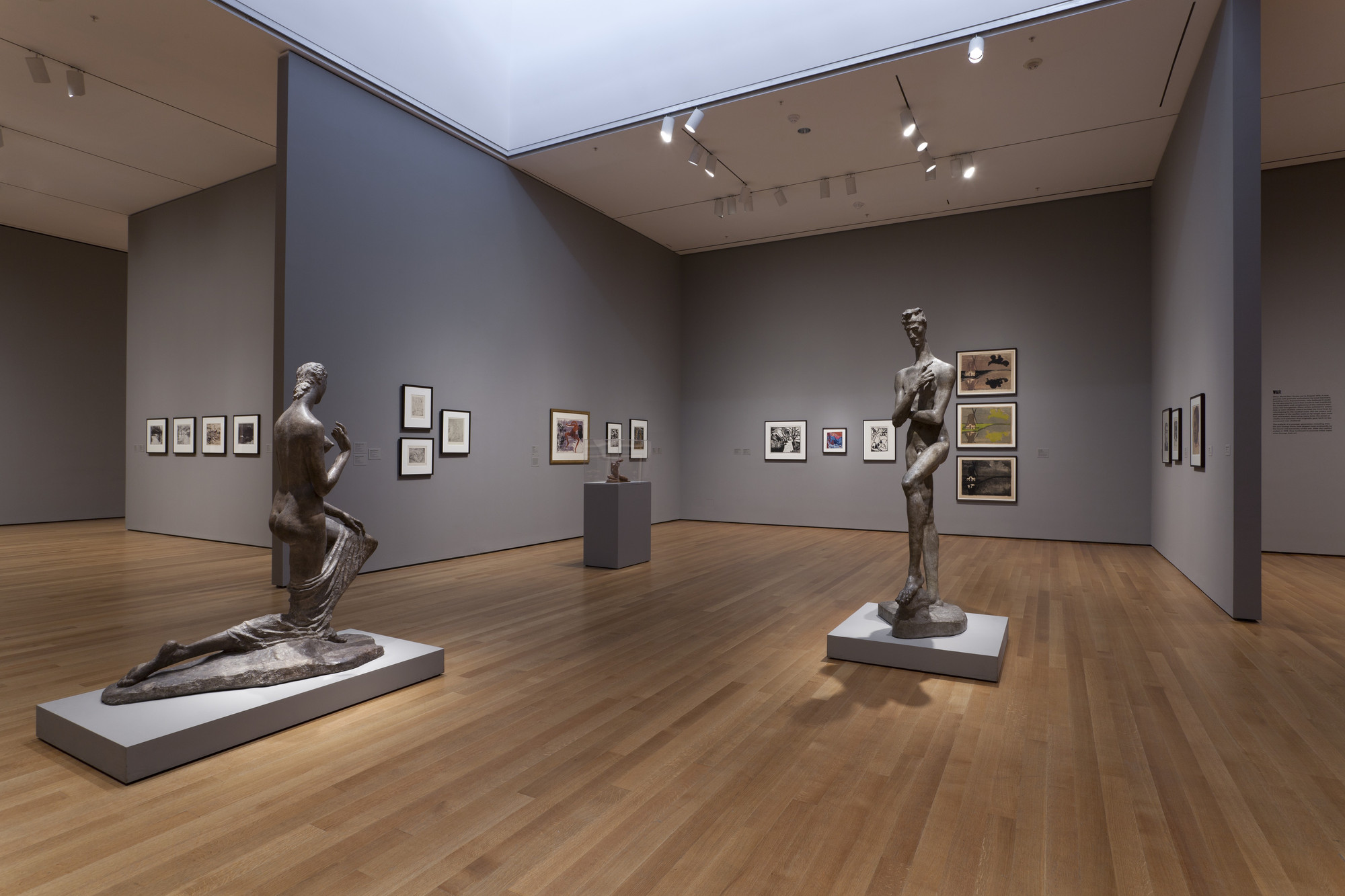 Installation view of the exhibition "German Expressionism: The Graphic ...