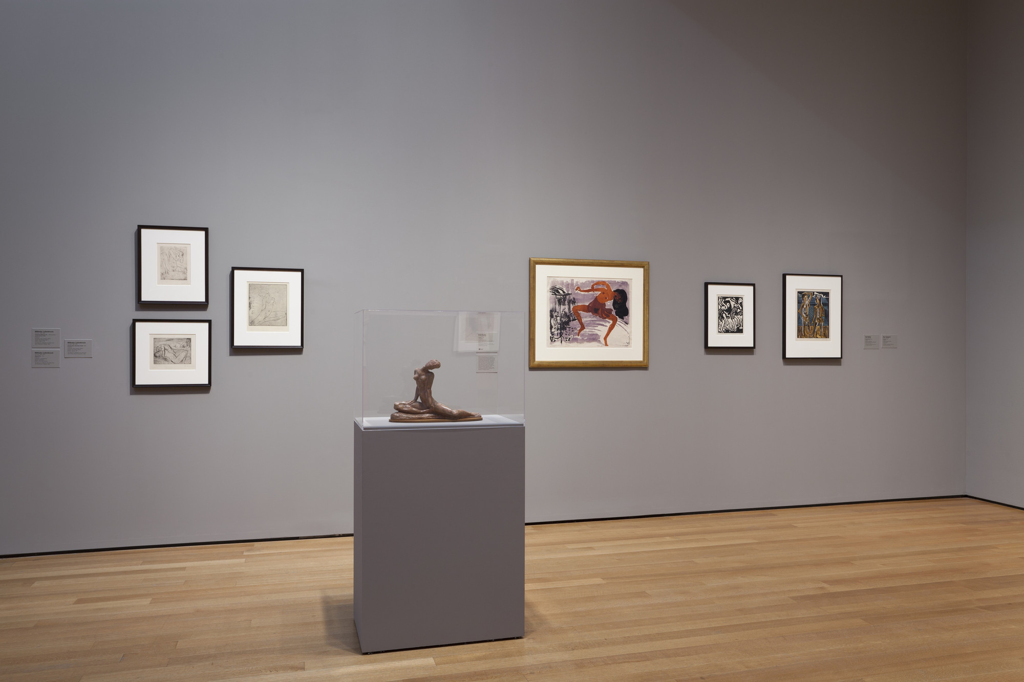 Installation view of the exhibition "German Expressionism: The Graphic ...