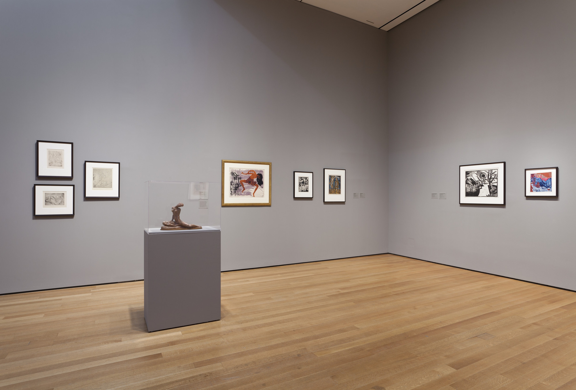 Installation view of the exhibition "German Expressionism: The Graphic ...