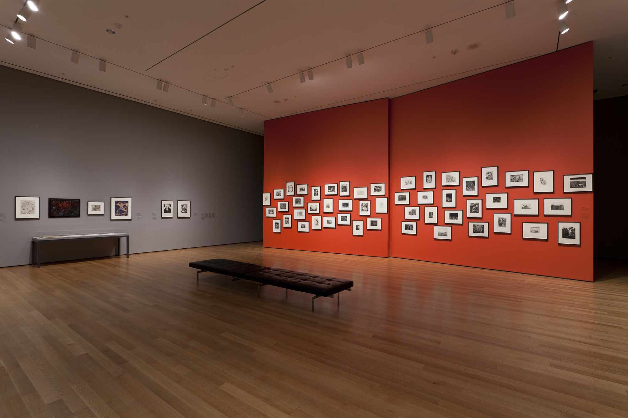 Installation view of the exhibition "German Expressionism: The Graphic ...