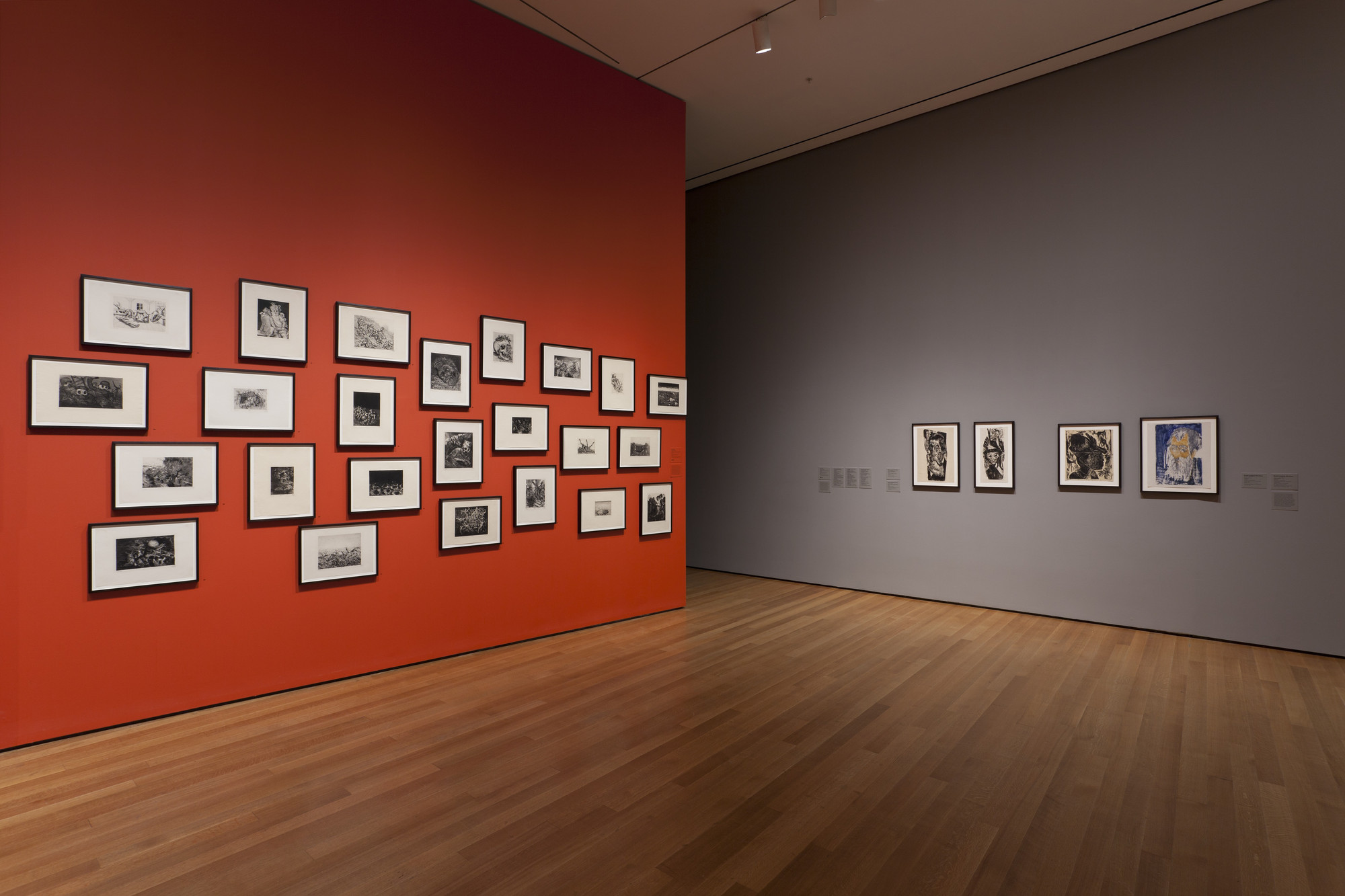 Installation view of the exhibition "German Expressionism: The Graphic ...