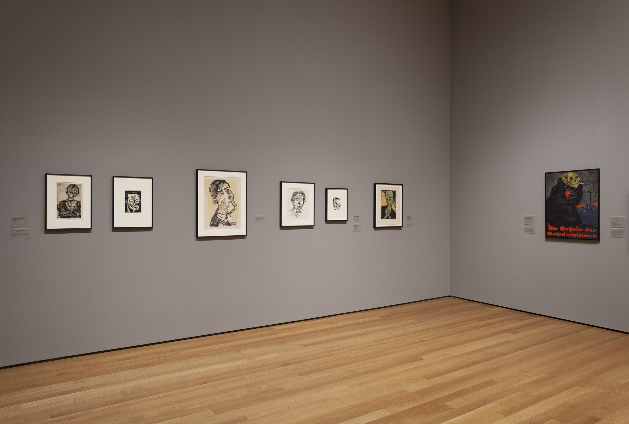 Installation view of the exhibition "German Expressionism: The Graphic ...