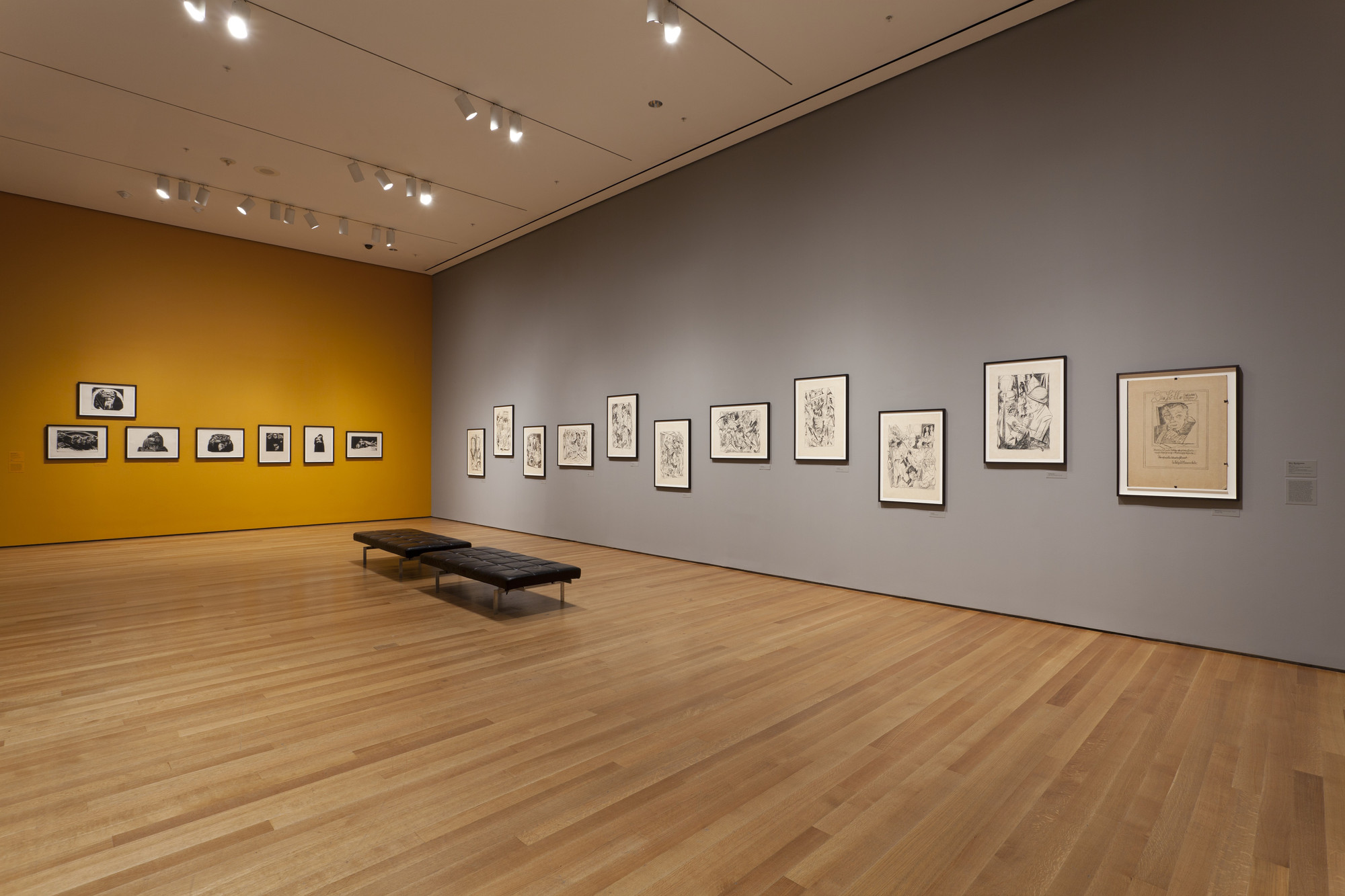 Installation view of the exhibition "German Expressionism: The Graphic ...