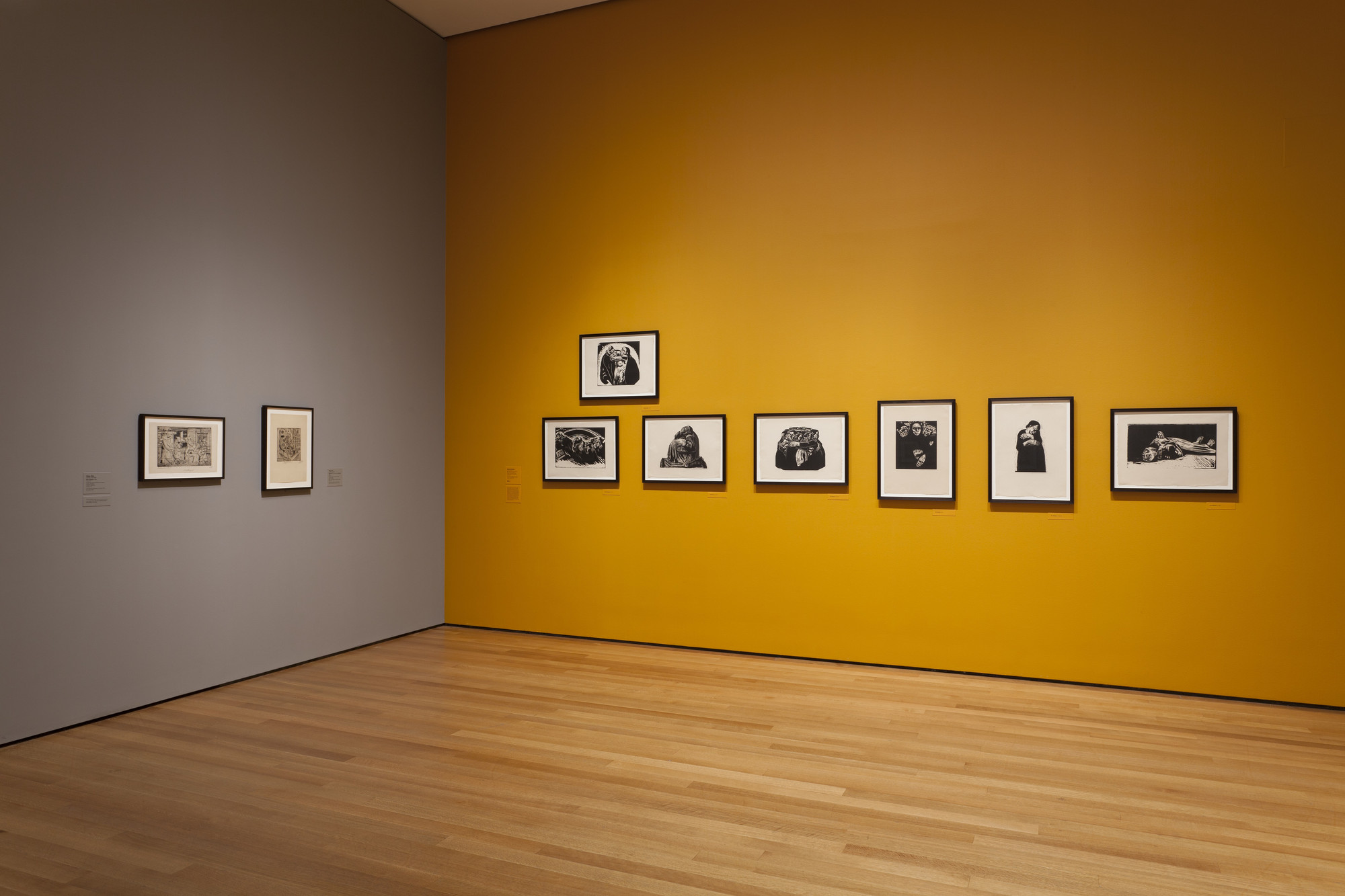 Installation view of the exhibition "German Expressionism: The Graphic ...