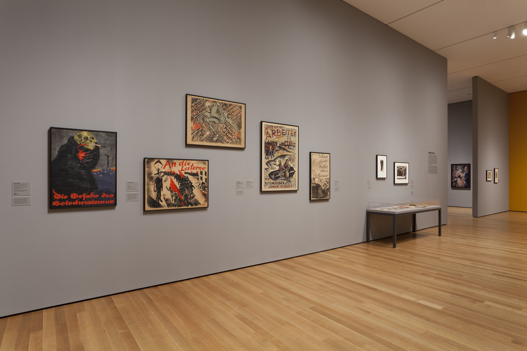 Installation view of the exhibition "German Expressionism: The Graphic ...