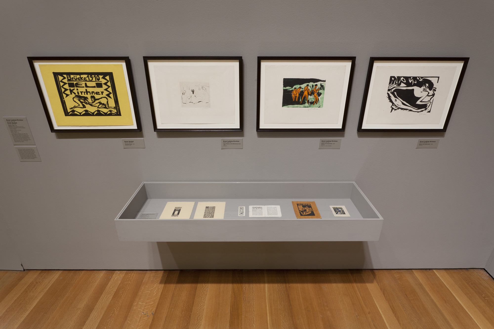 Installation view of the exhibition "German Expressionism: The Graphic ...