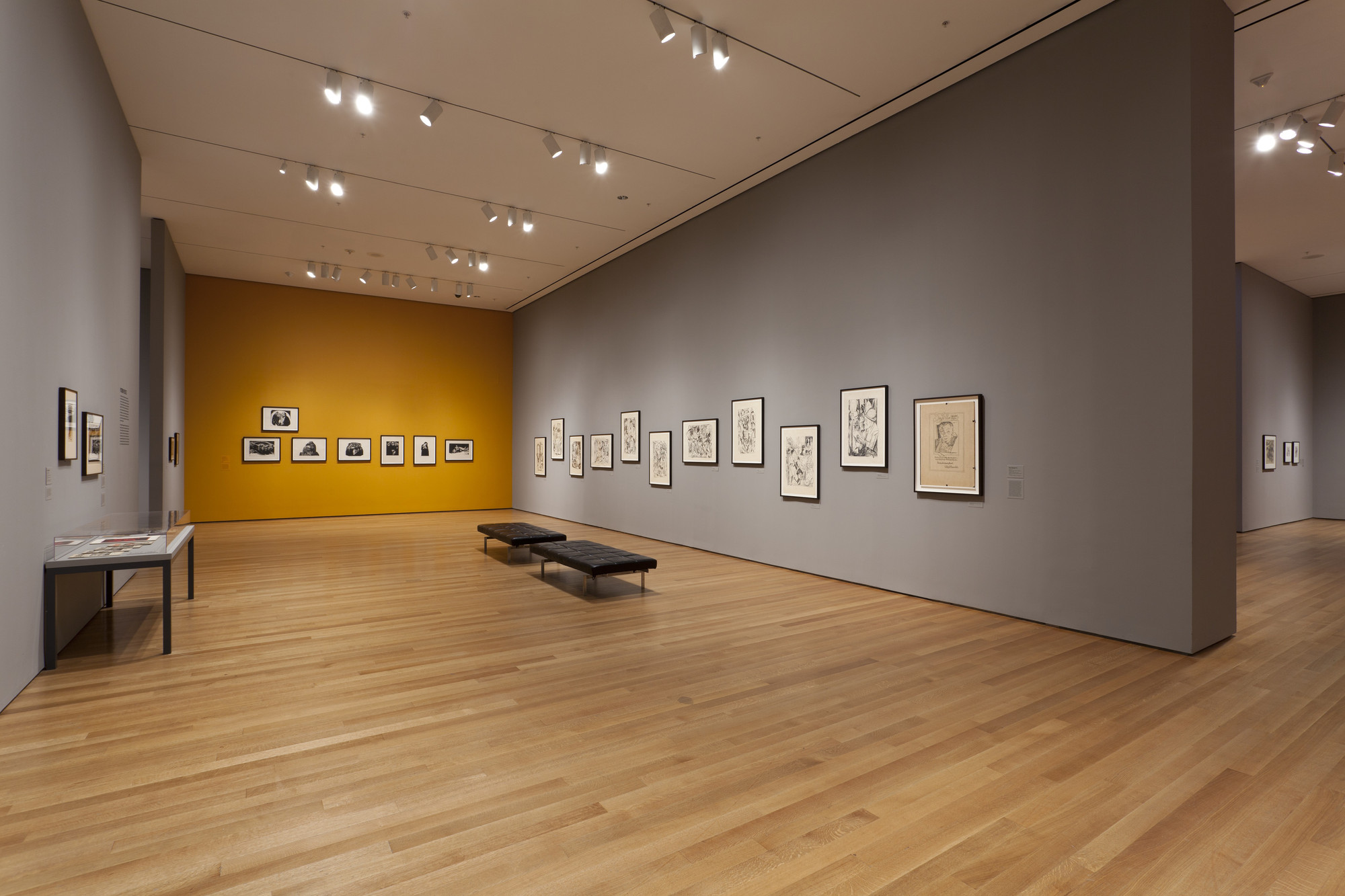 Installation view of the exhibition "German Expressionism: The Graphic ...