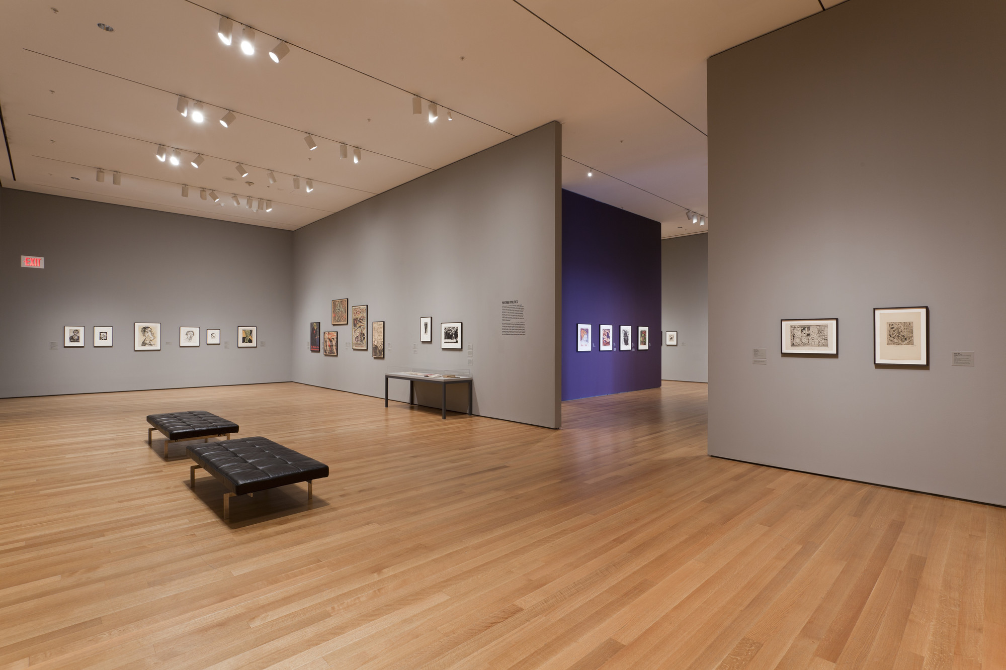 Installation view of the exhibition "German Expressionism: The Graphic ...