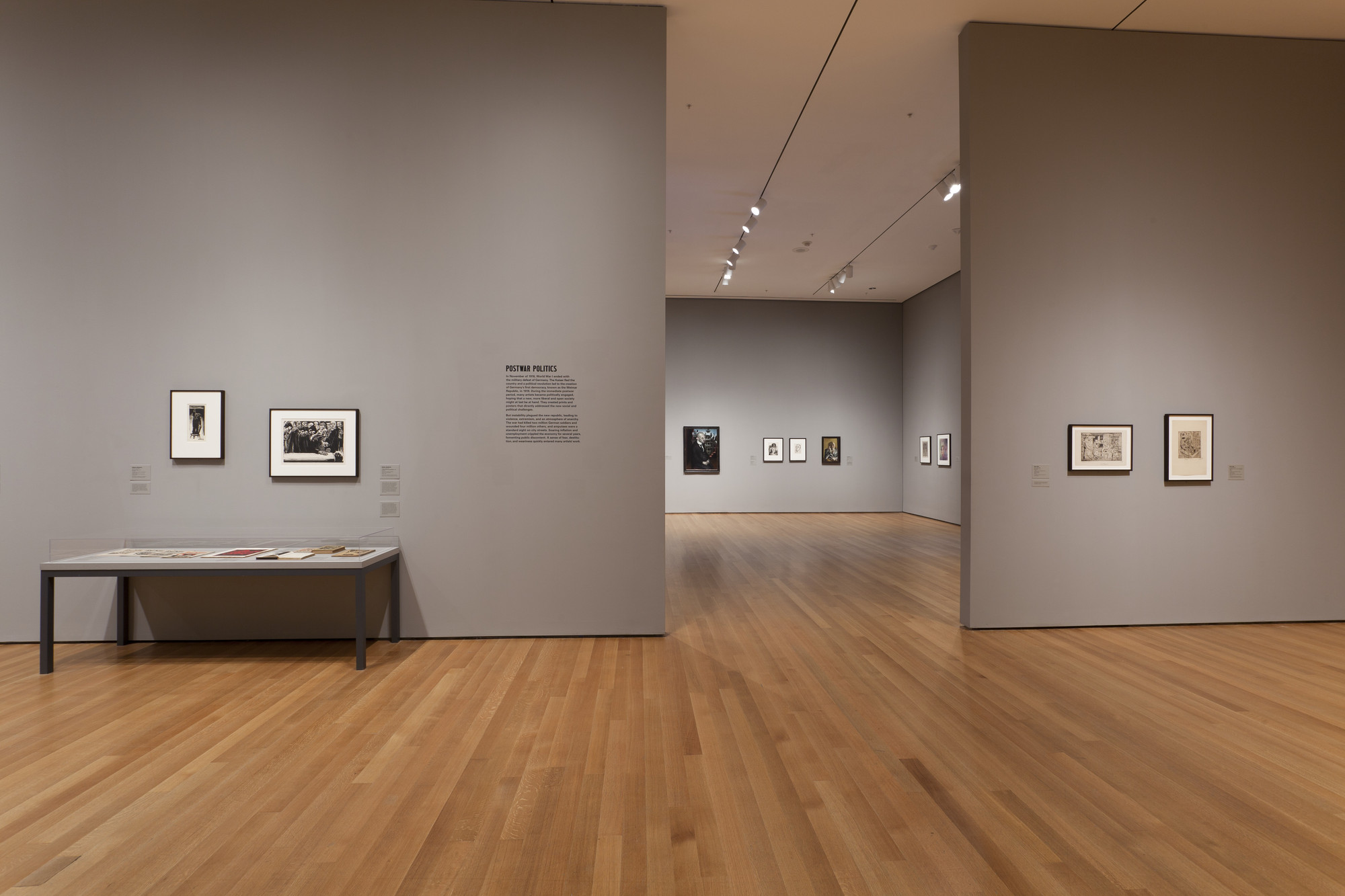 Installation view of the exhibition "German Expressionism: The Graphic ...