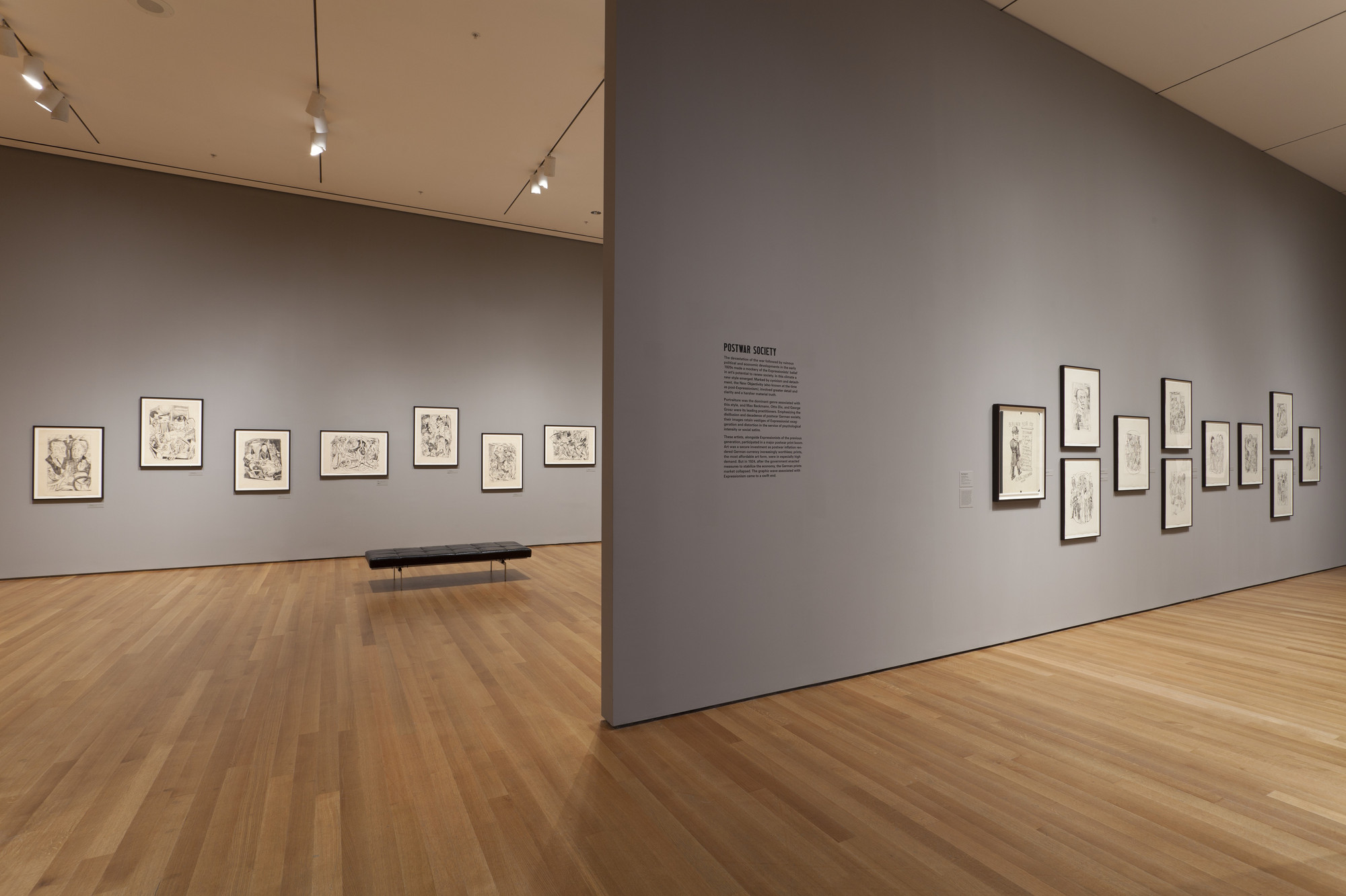 Installation view of the exhibition "German Expressionism: The Graphic ...