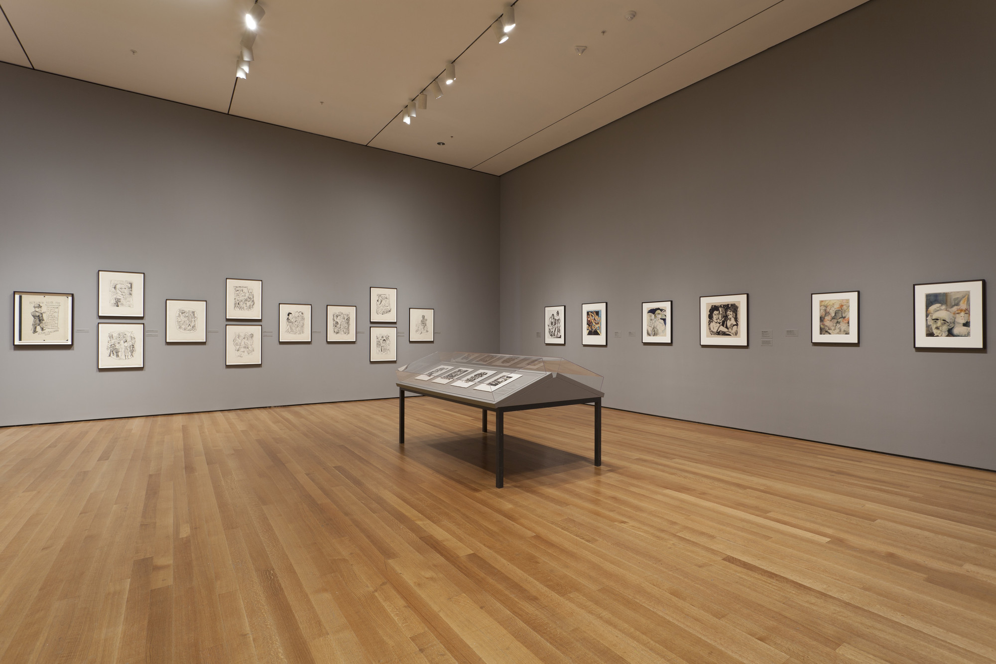 Installation view of the exhibition, "German Expressionism: The Graphic ...