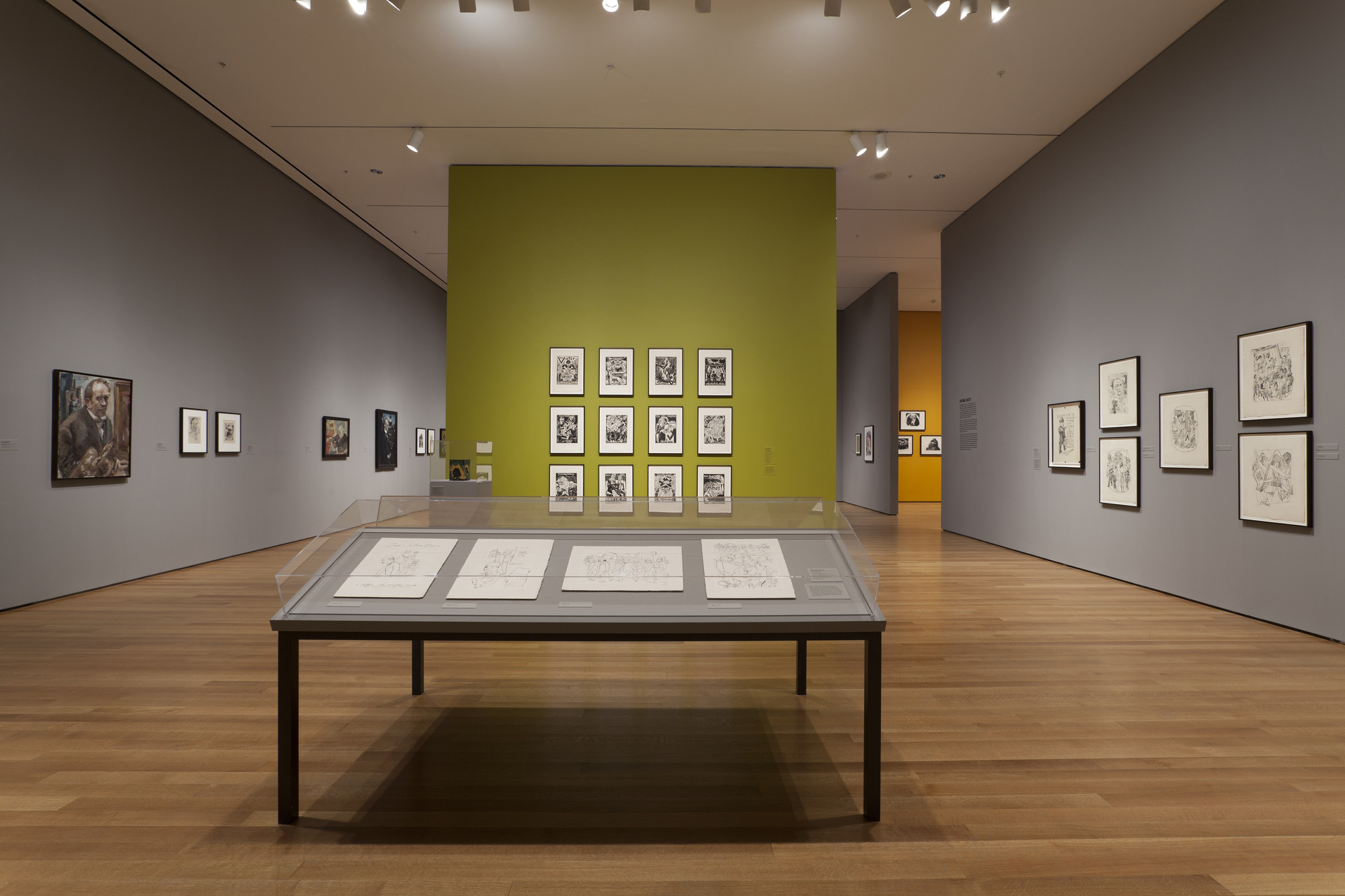 Installation view of the exhibition "German Expressionism: The Graphic ...