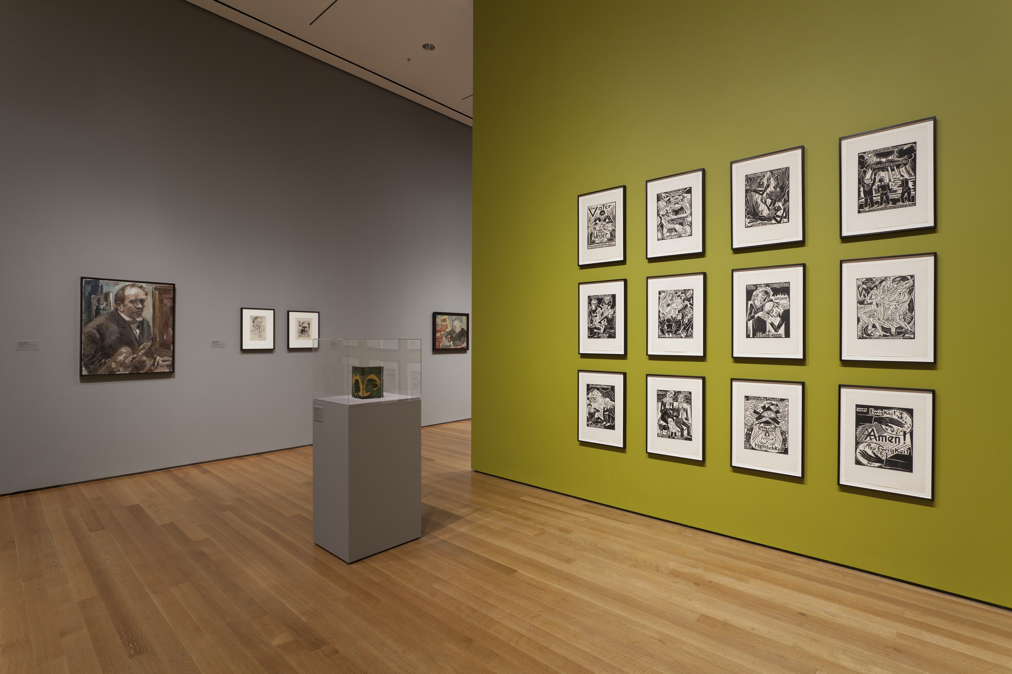Installation view of the exhibition "German Expressionism: The Graphic ...