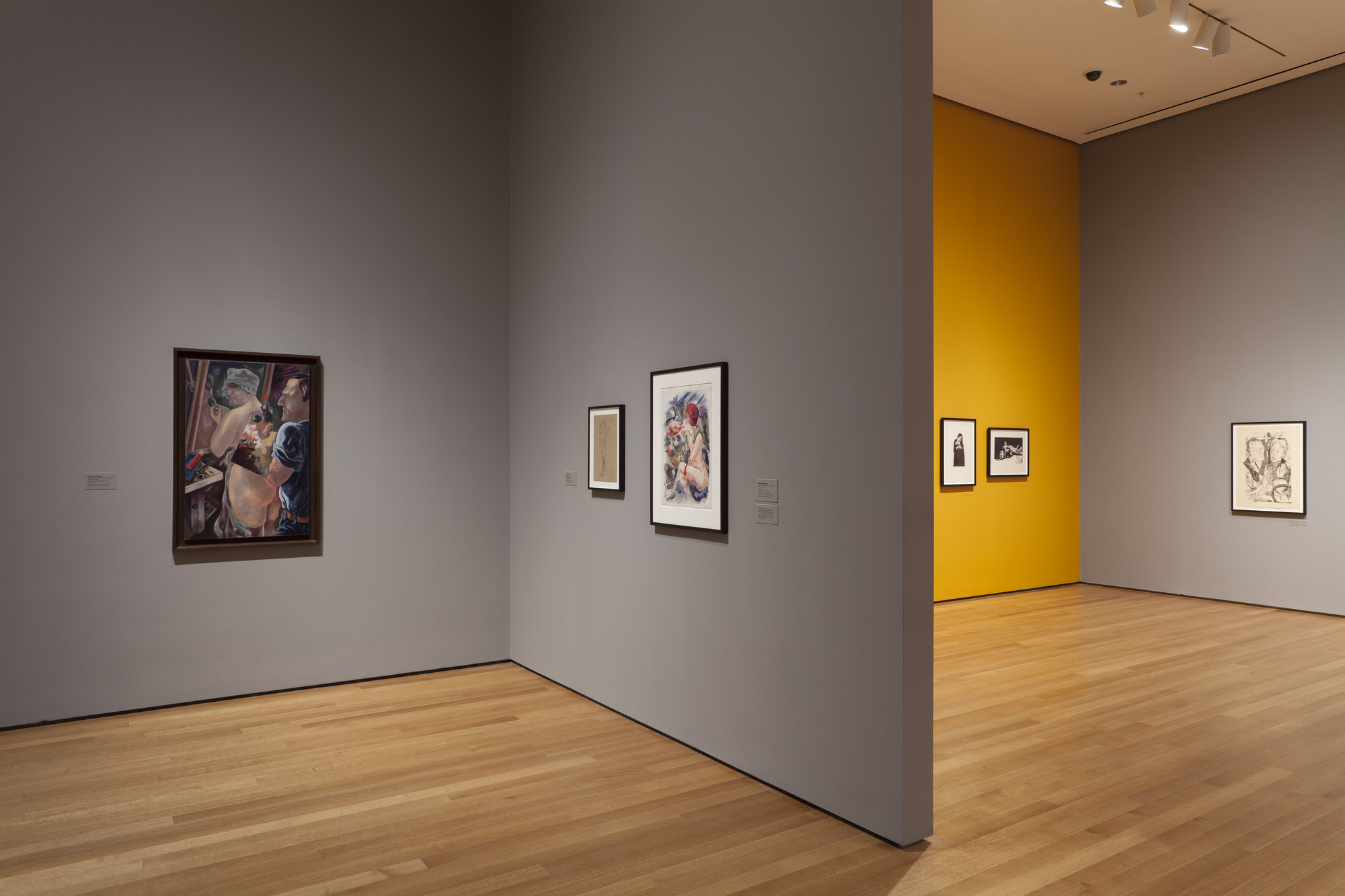 Installation view of the exhibition "German Expressionism: The Graphic ...