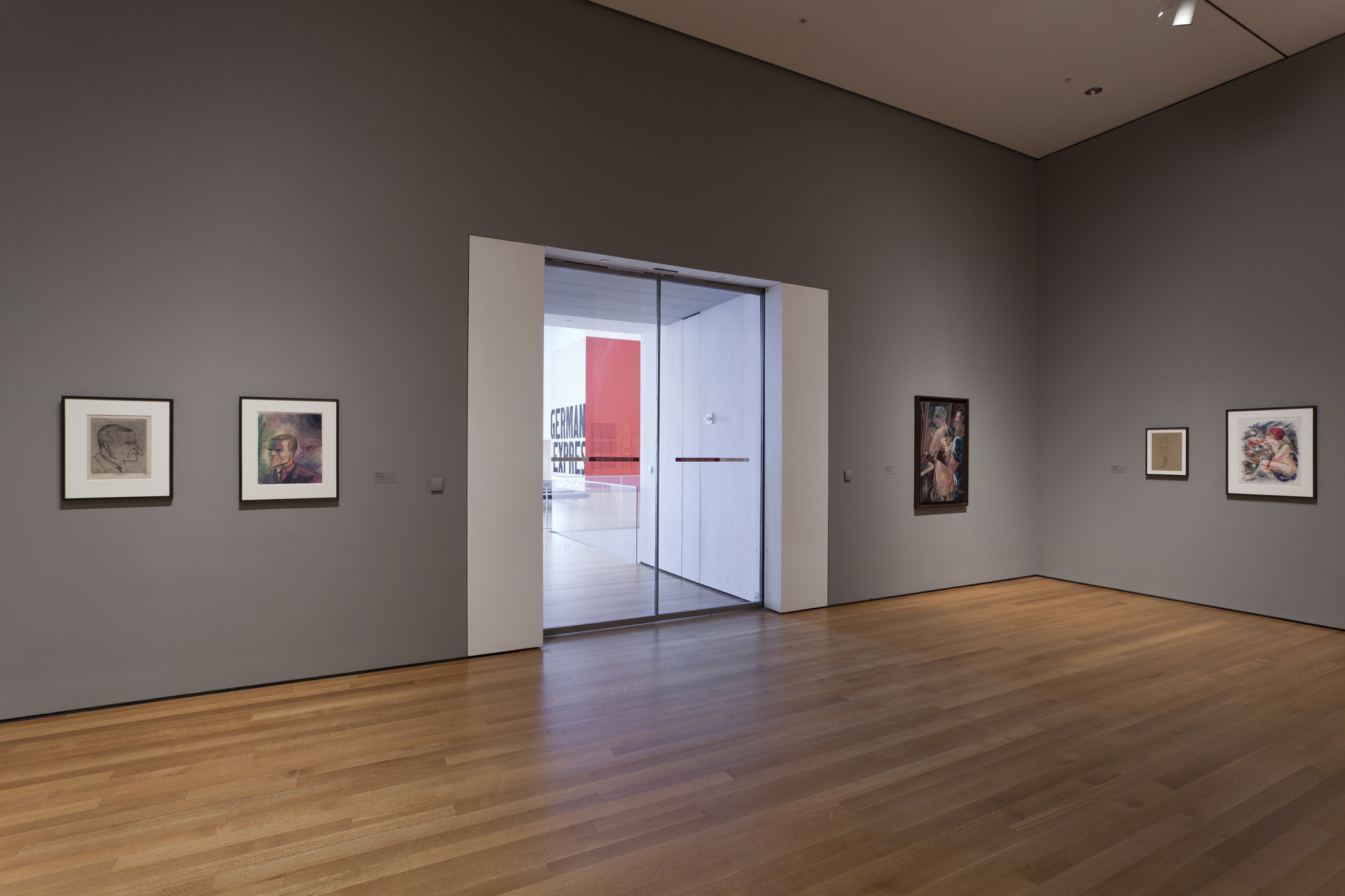 Installation view of the exhibition "German Expressionism: The Graphic ...
