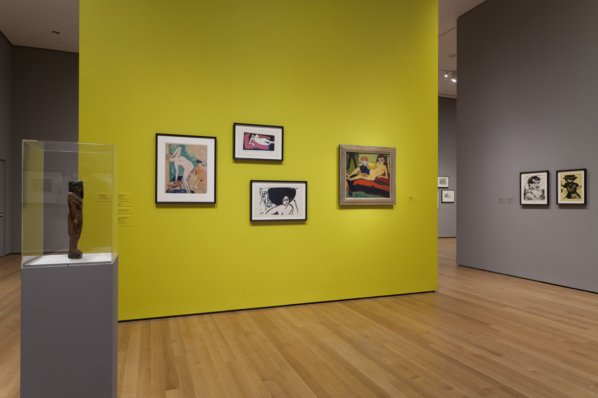 Installation view of the exhibition "German Expressionism: The Graphic ...