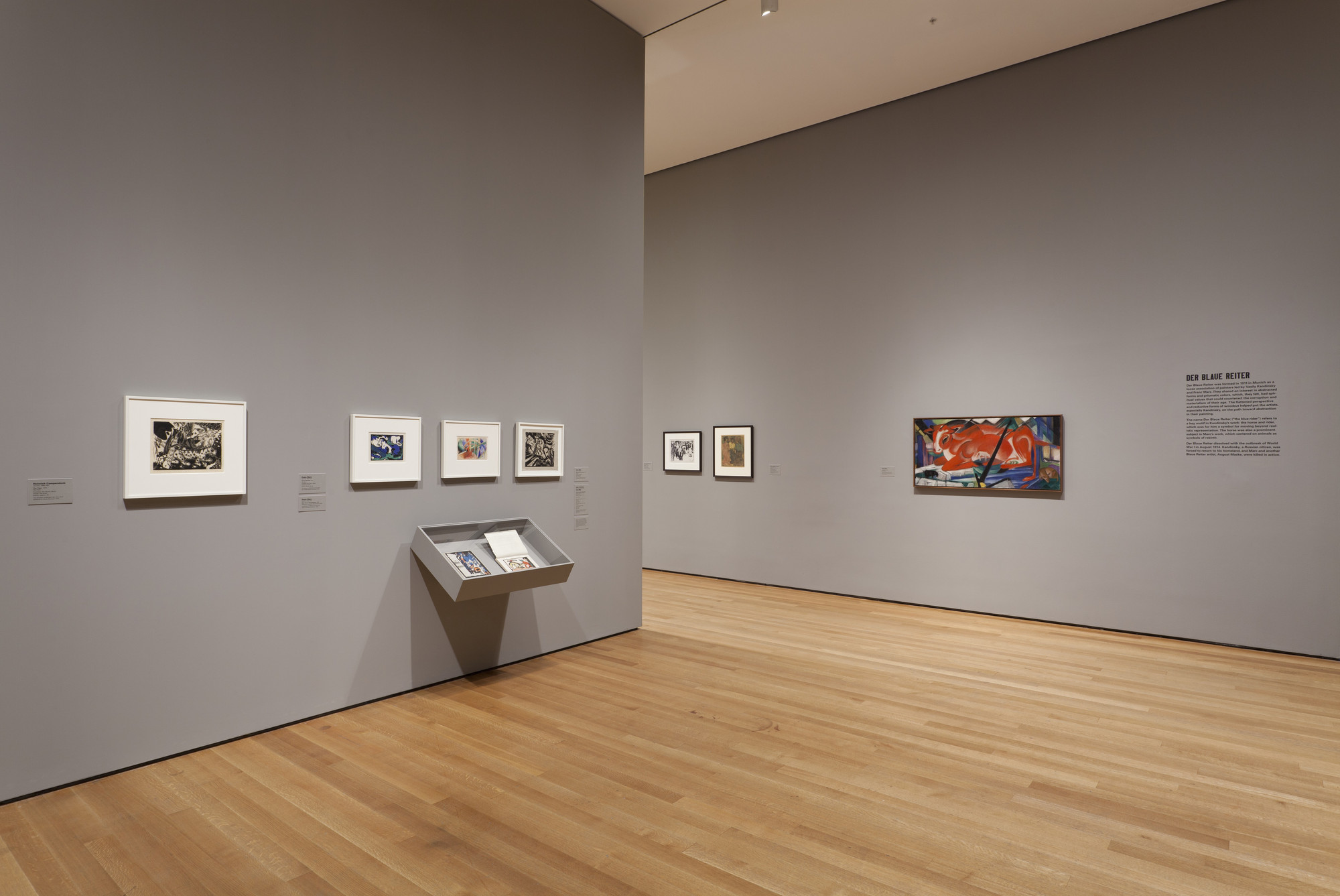 Installation view of the exhibition "German Expressionism: The Graphic ...